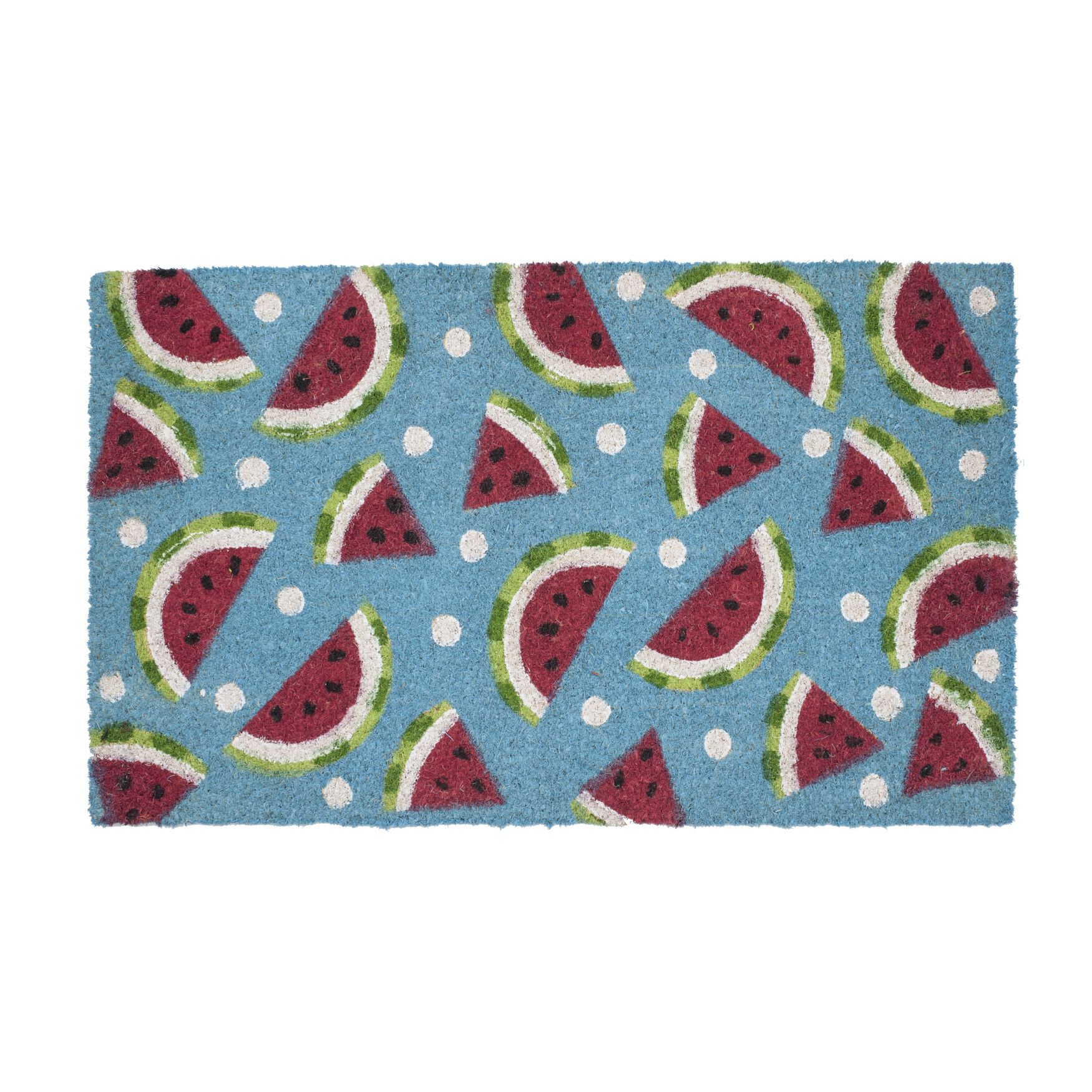 Fashionable Watermelons Coir Mat With Vinyl Backing Floor Coverings ...