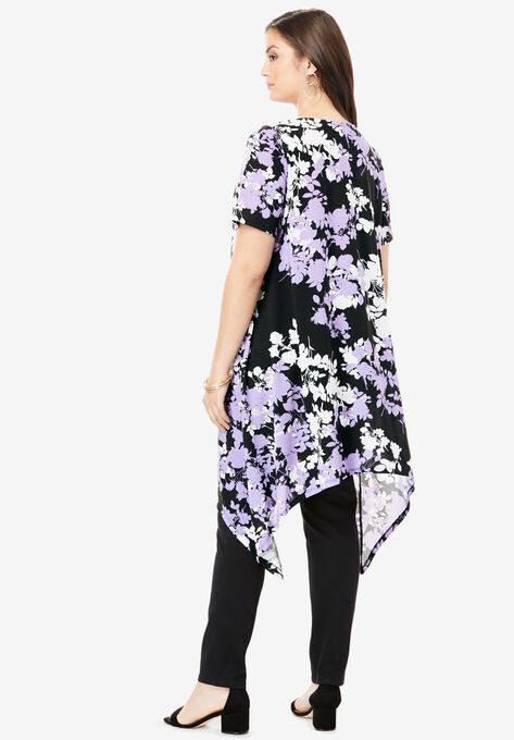 Side Point Tunic| Plus Size Tunics | Roaman's