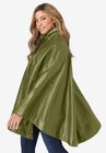Leather Poncho | Roaman's