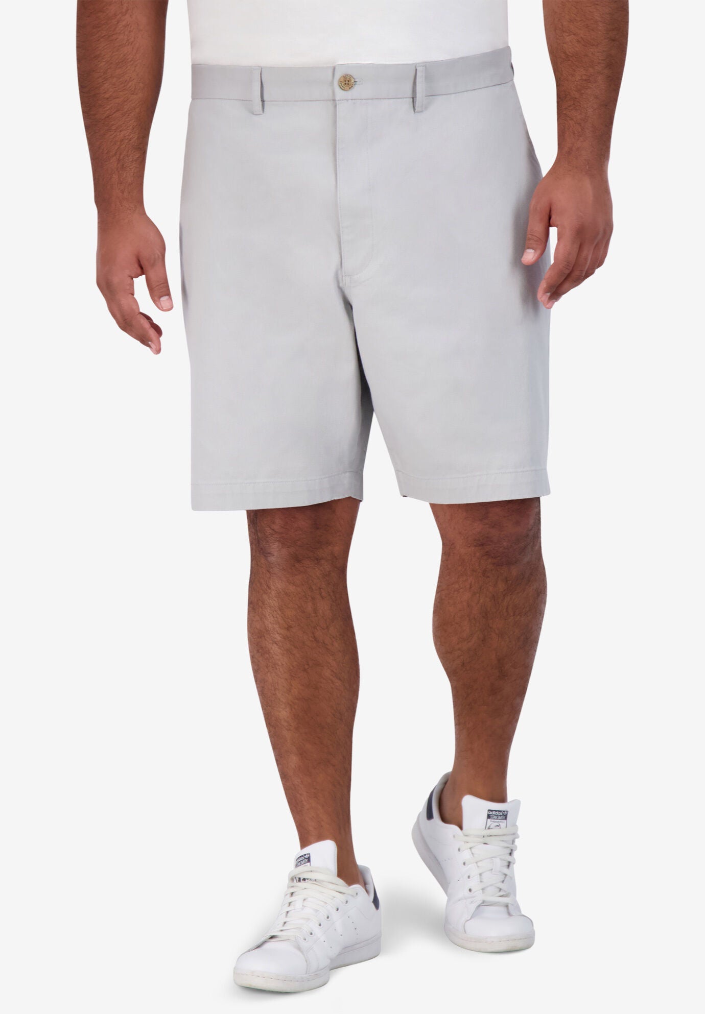 Chaps®. Coastland Wash Stretch 9" Flat Front Short | Roaman's