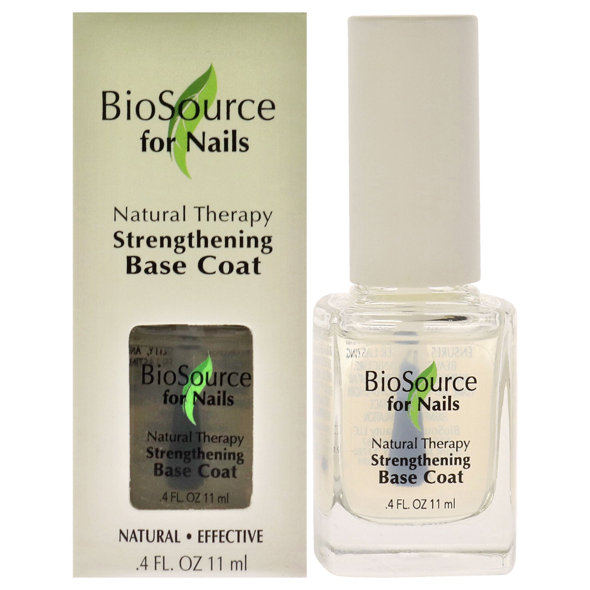Natural Therapy Strengthening Base Coat by BioSource for Women - 0.4 oz ...