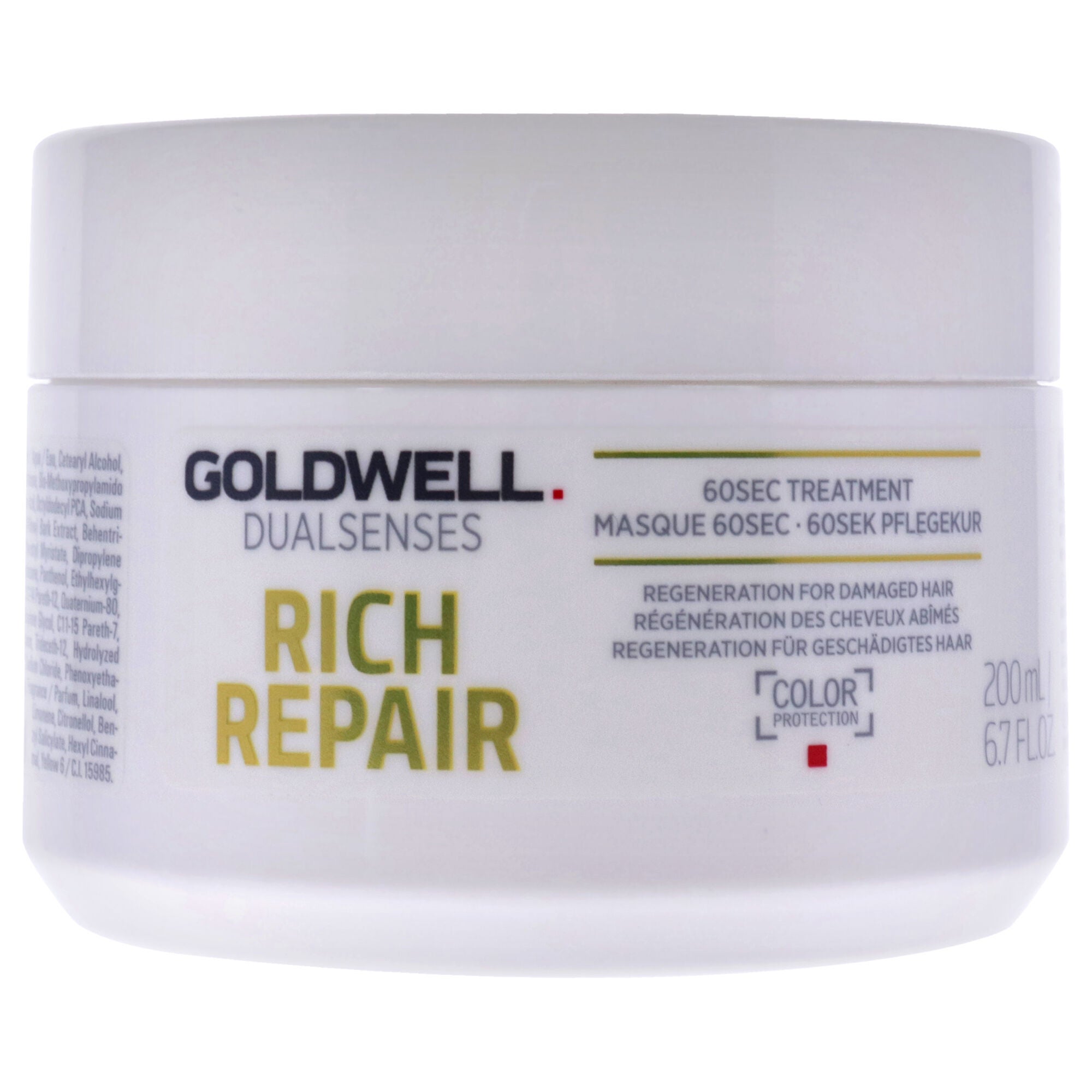 Dualsenses Rich Repair 60 Sec Treatment by Goldwell for Unisex - 6.7 oz ...