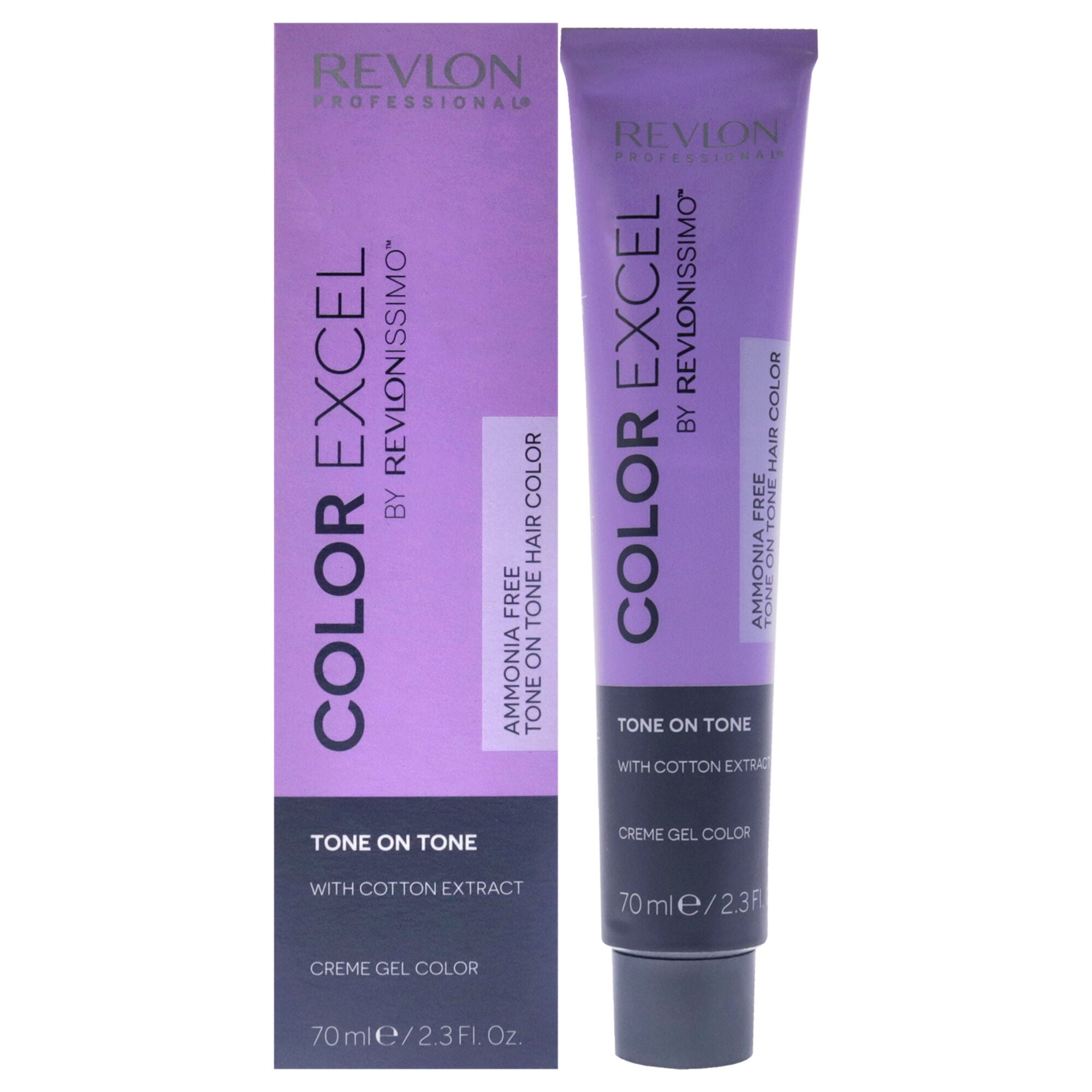 Revlonissimo Color Excel - 5.34 Light Golden Copper Brown by Revlon for ...