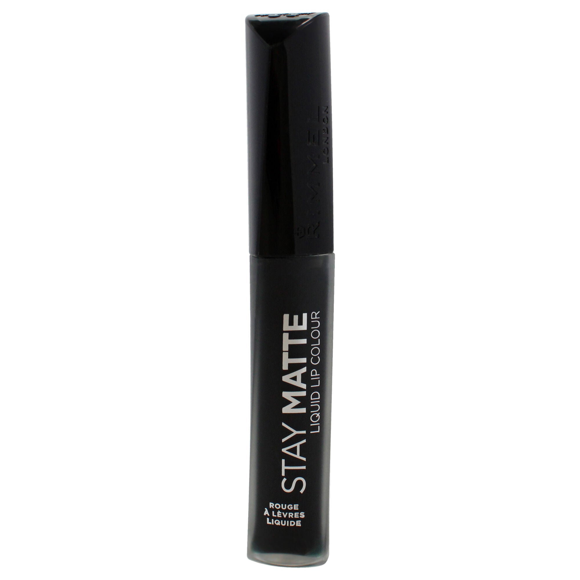 Stay Matte Liquid Lip Color - 840 Pitch Black by Rimmel London for ...