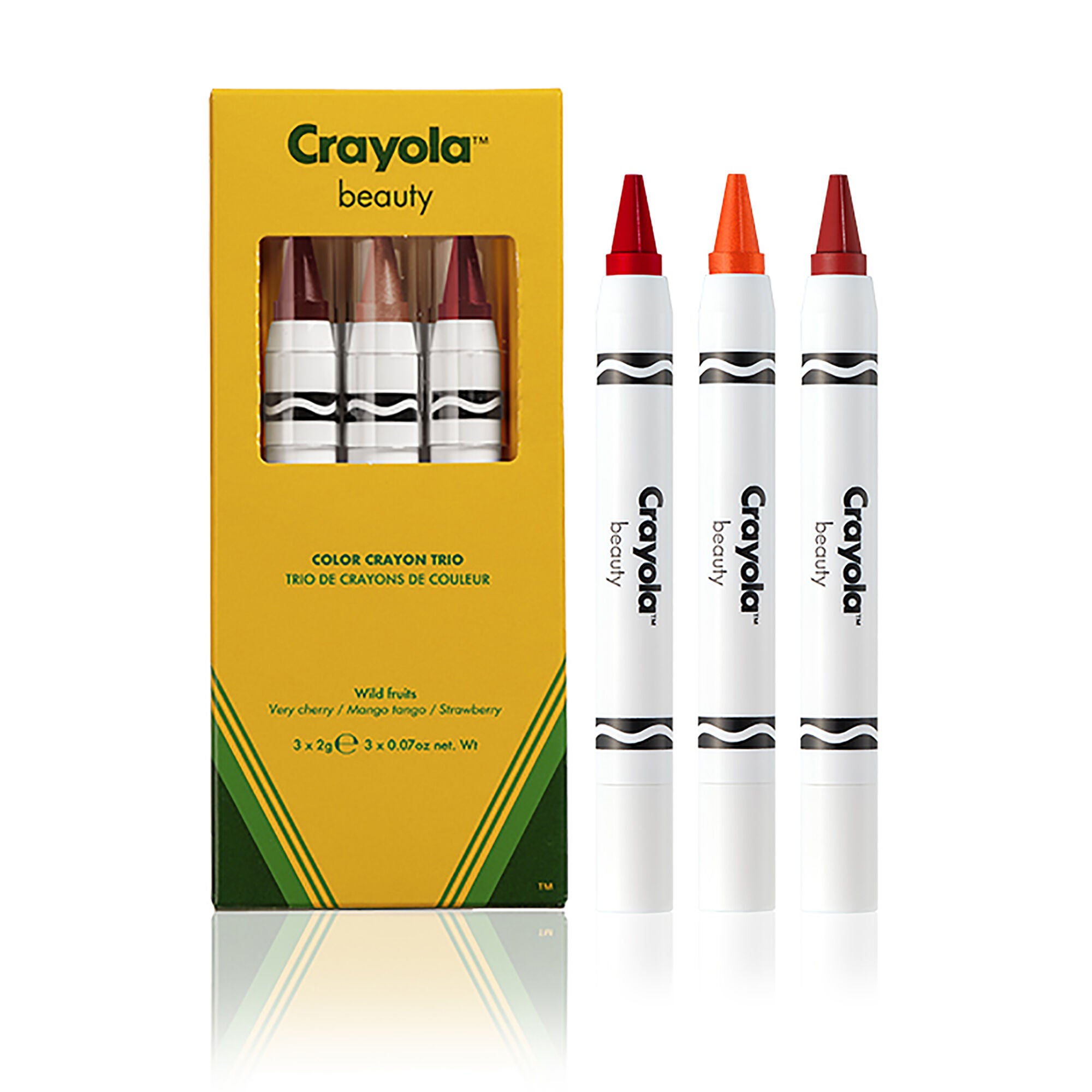 Crayola Crayon Trio - Wild Fruits by Crayola for Women - 3 x 0.07 oz ...