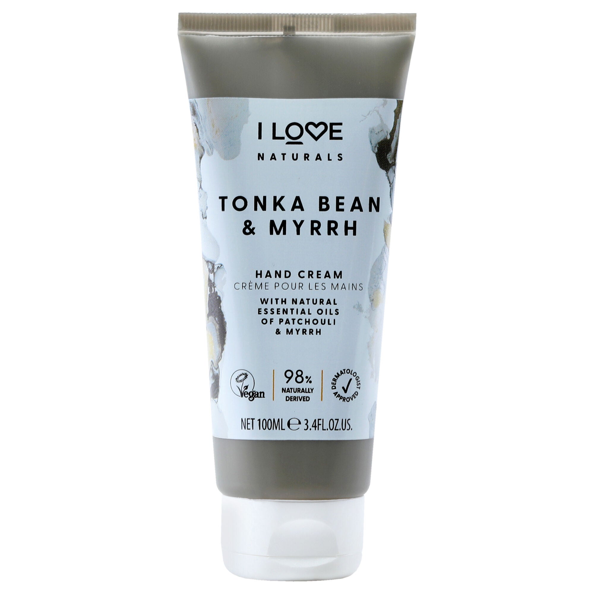 Naturals Hand Cream - Tonka Bean and Myrrh by I Love Cosmetics for ...