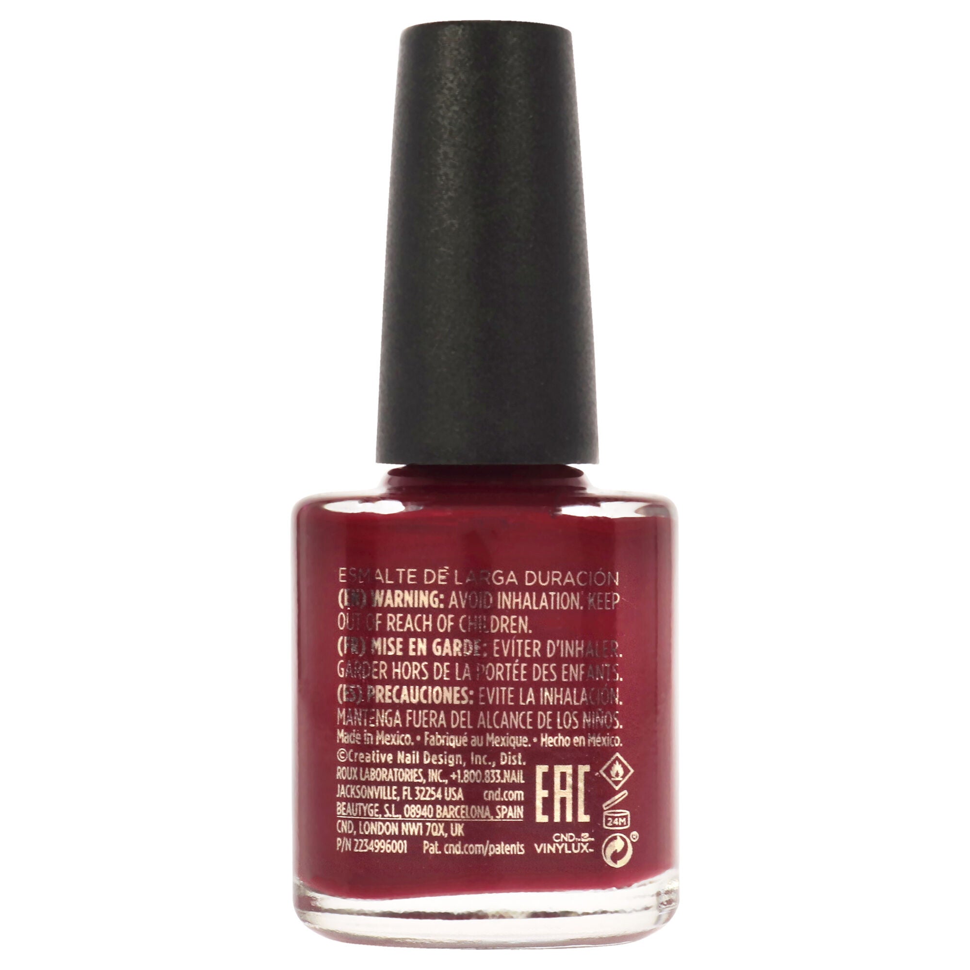 Vinylux Weekly Polish - 197 Rouge Rite by CND for Women - 0.5 oz Nail ...