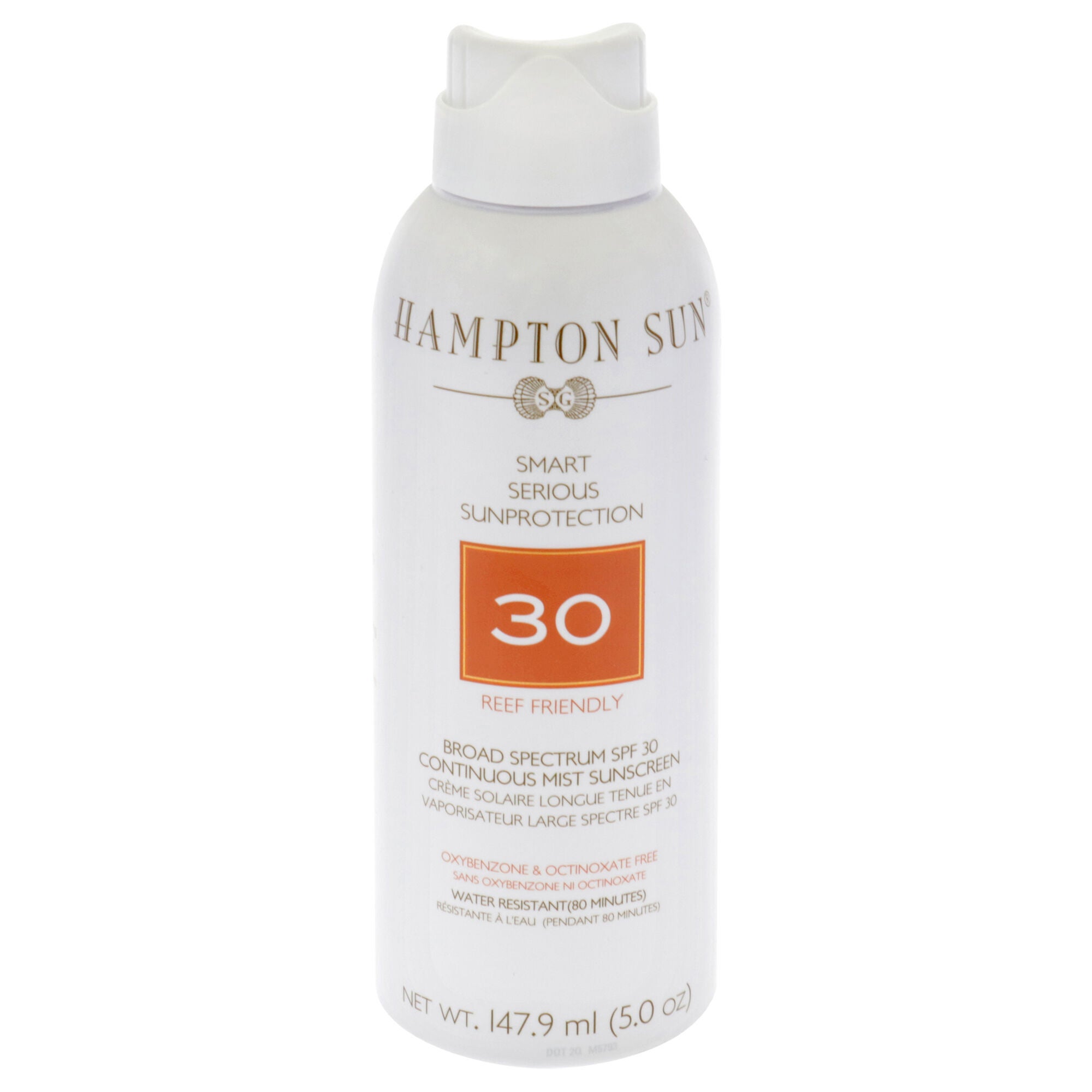 Continuous Mist Sunscreen SPF 30 by Hampton Sun for Unisex - 5 oz ...