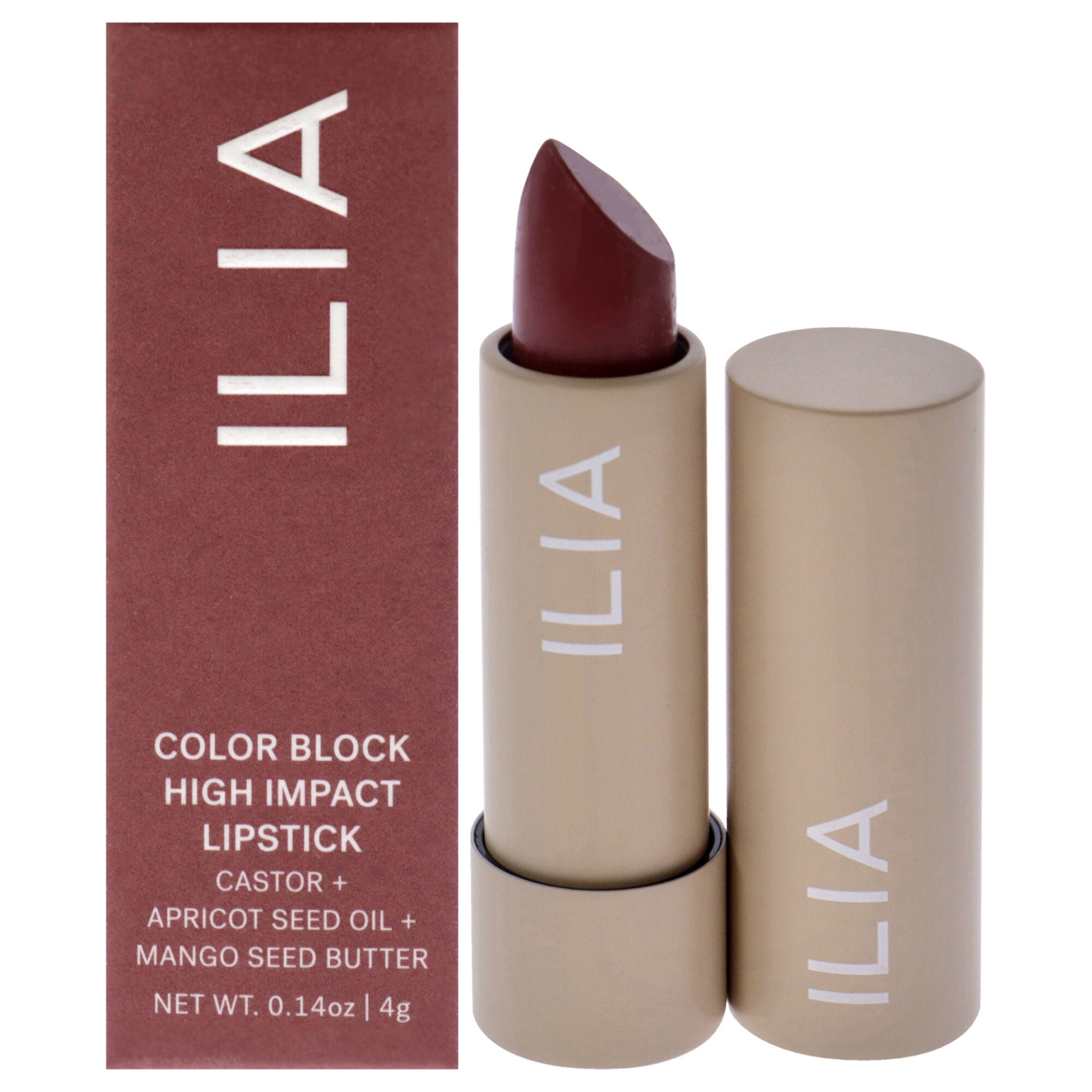 Color Block Lipstick - Rosette by ILIA Beauty for Women - 0.14 oz ...