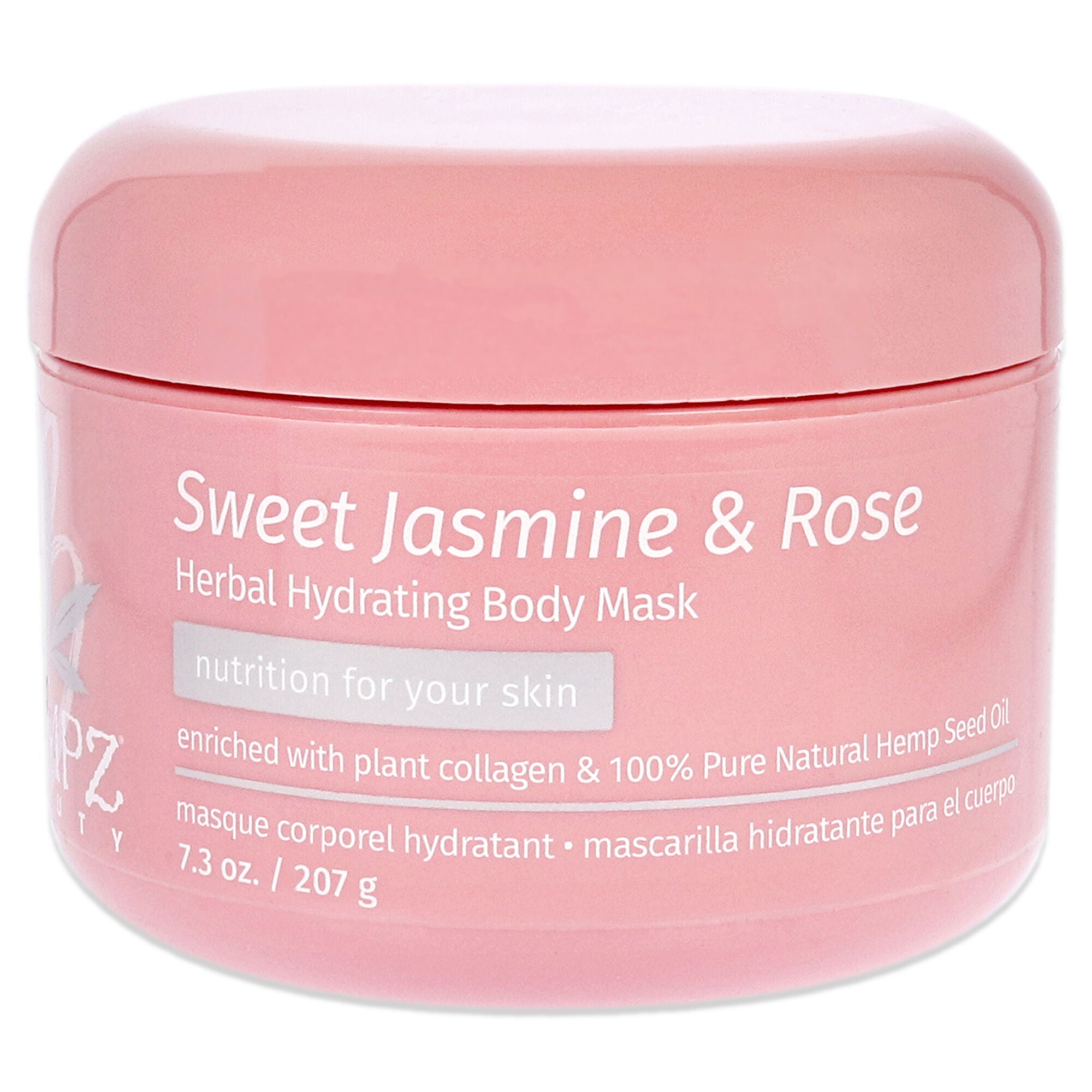 Sweet Jasmine and Rose Collagen Infused Herbal Body Mask by Hempz for ...