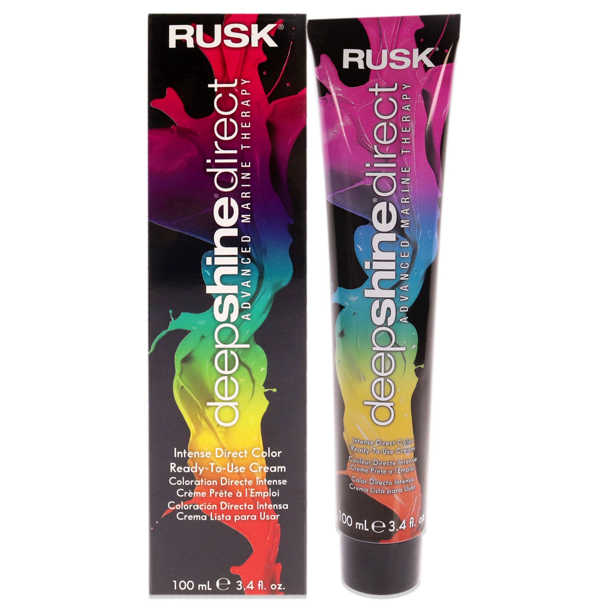 Deepshine Intense Direct Color - Icy White by Rusk for Unisex - 3.4 oz ...