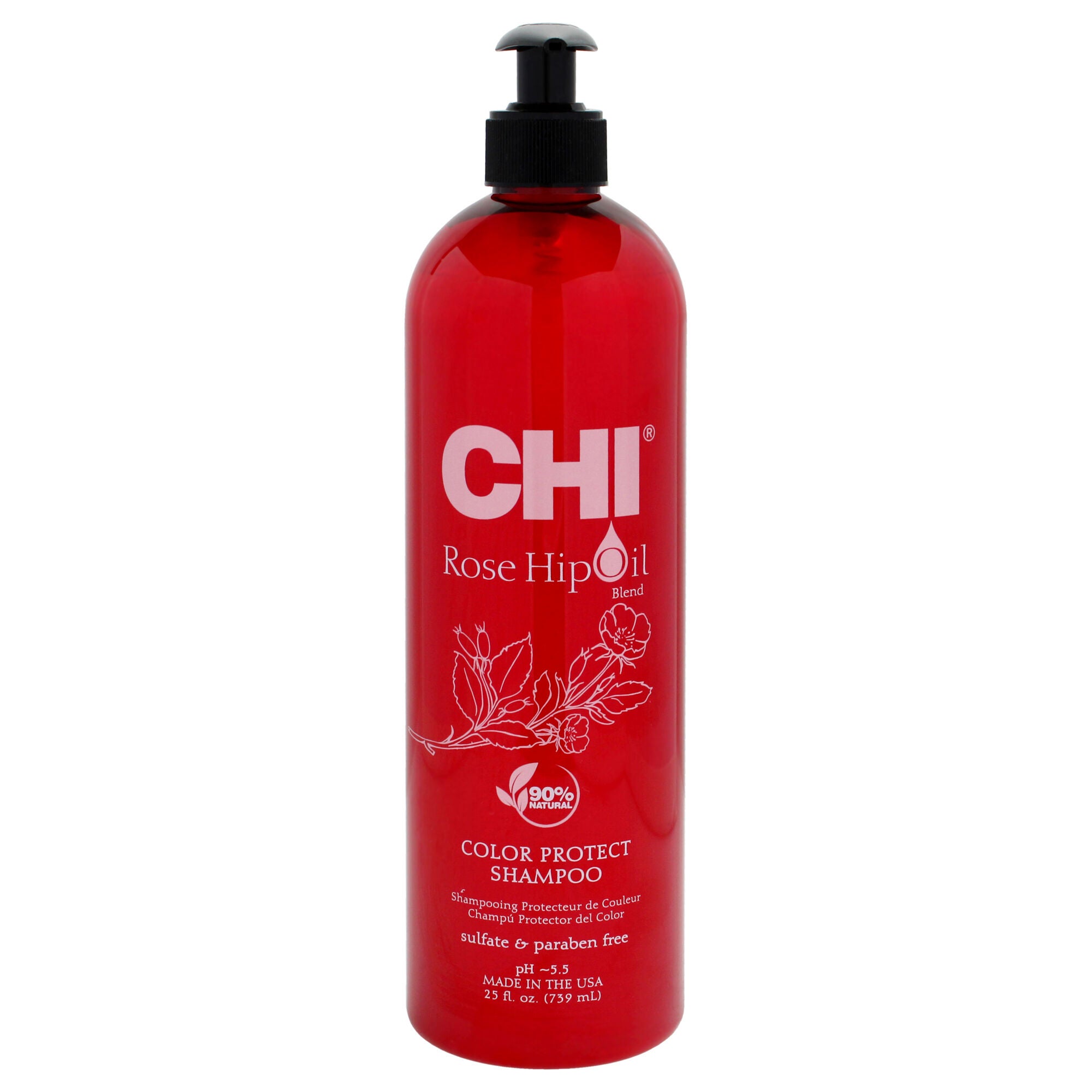 Rose Hip Oil Color Nurture Protecting Shampoo by CHI for Unisex - 25 oz ...