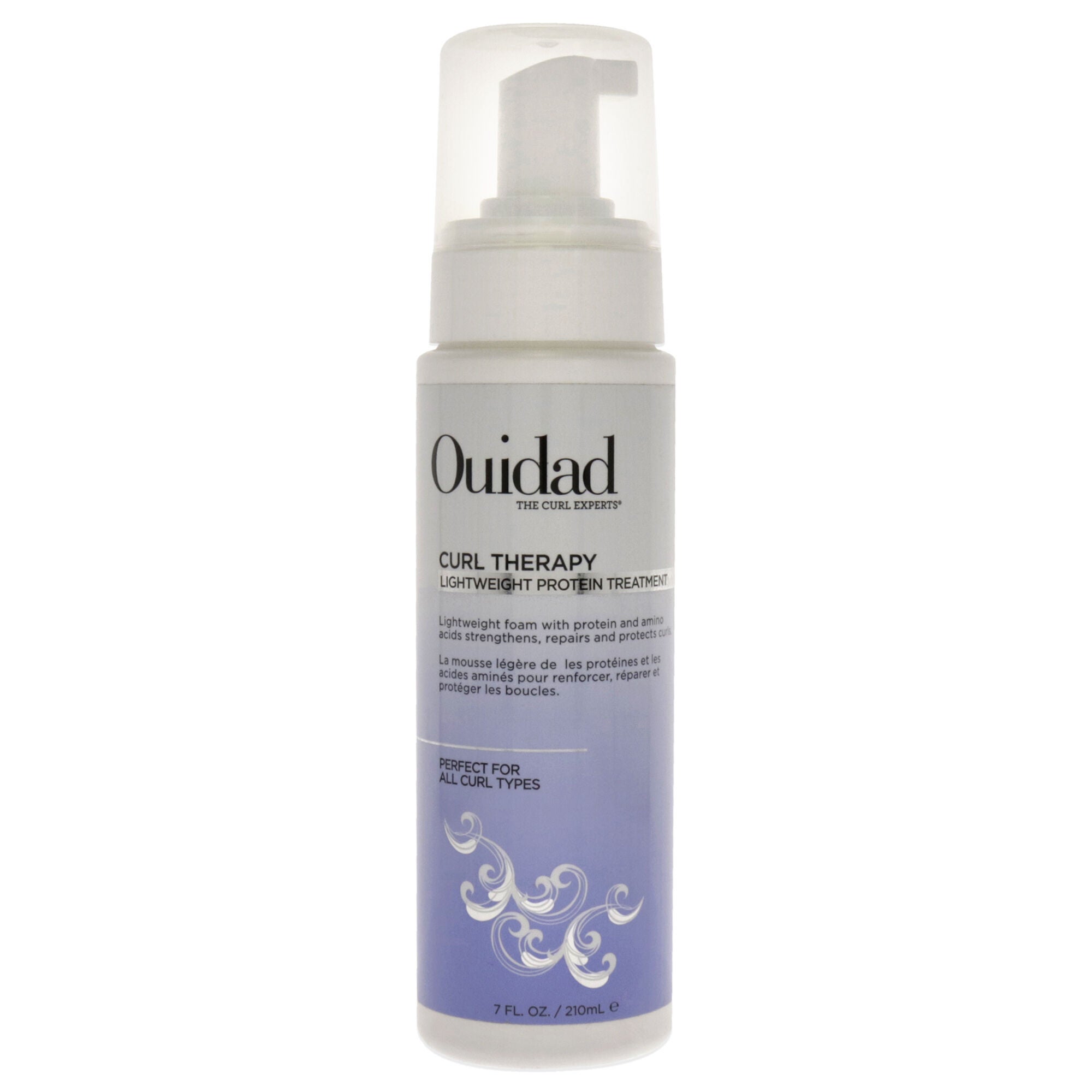 Curl Therapy Lightweight Protein Foam Treatment by Ouidad for Unisex ...