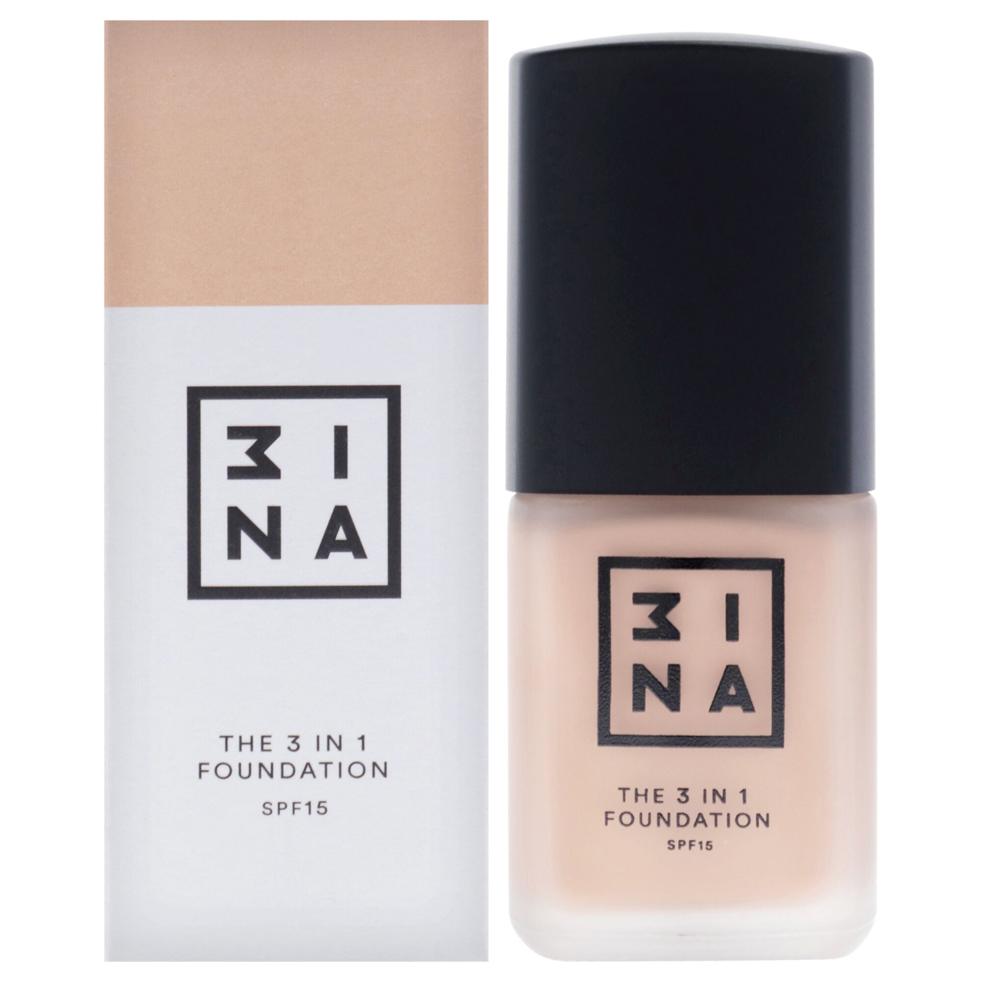 The 3-In-1 Foundation SPF 15 - 202 by 3INA for Women - 1.01 oz ...