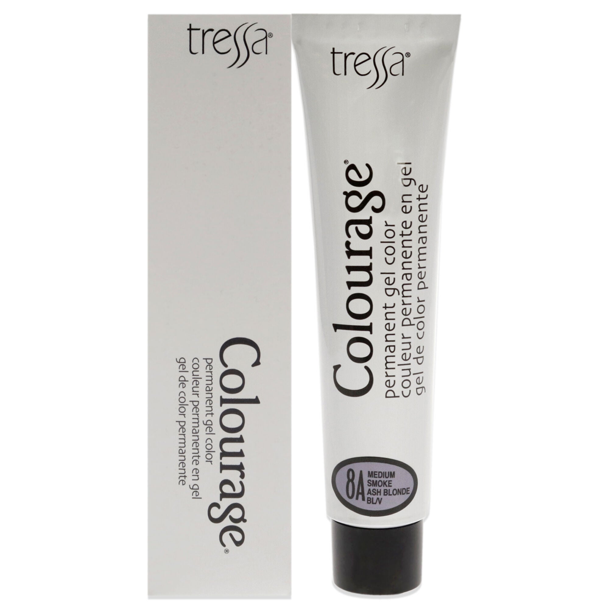 Colourage Permanent Gel Color - 8A Medium Smoke Ash Blonde by Tressa ...