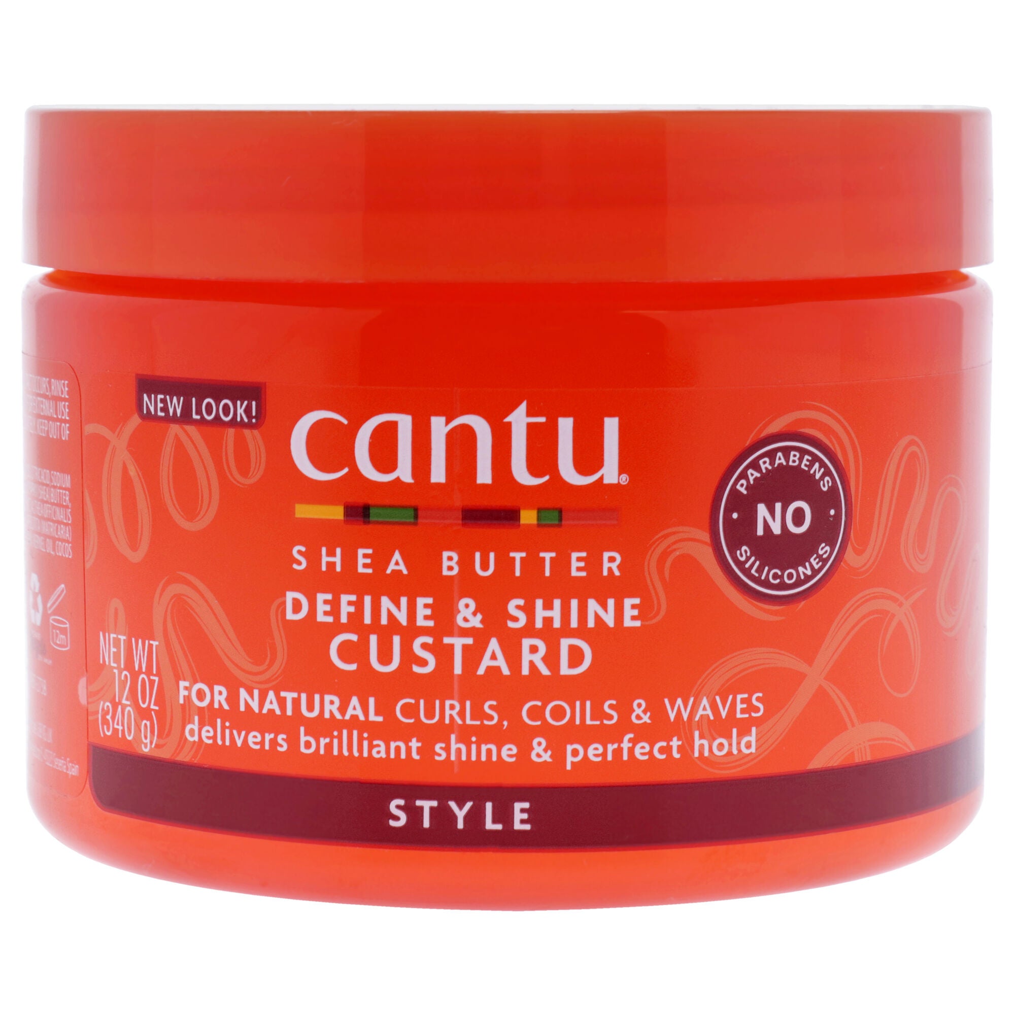Shea Butter Define and Shine Custard by Cantu for Unisex - 12 oz Cream ...
