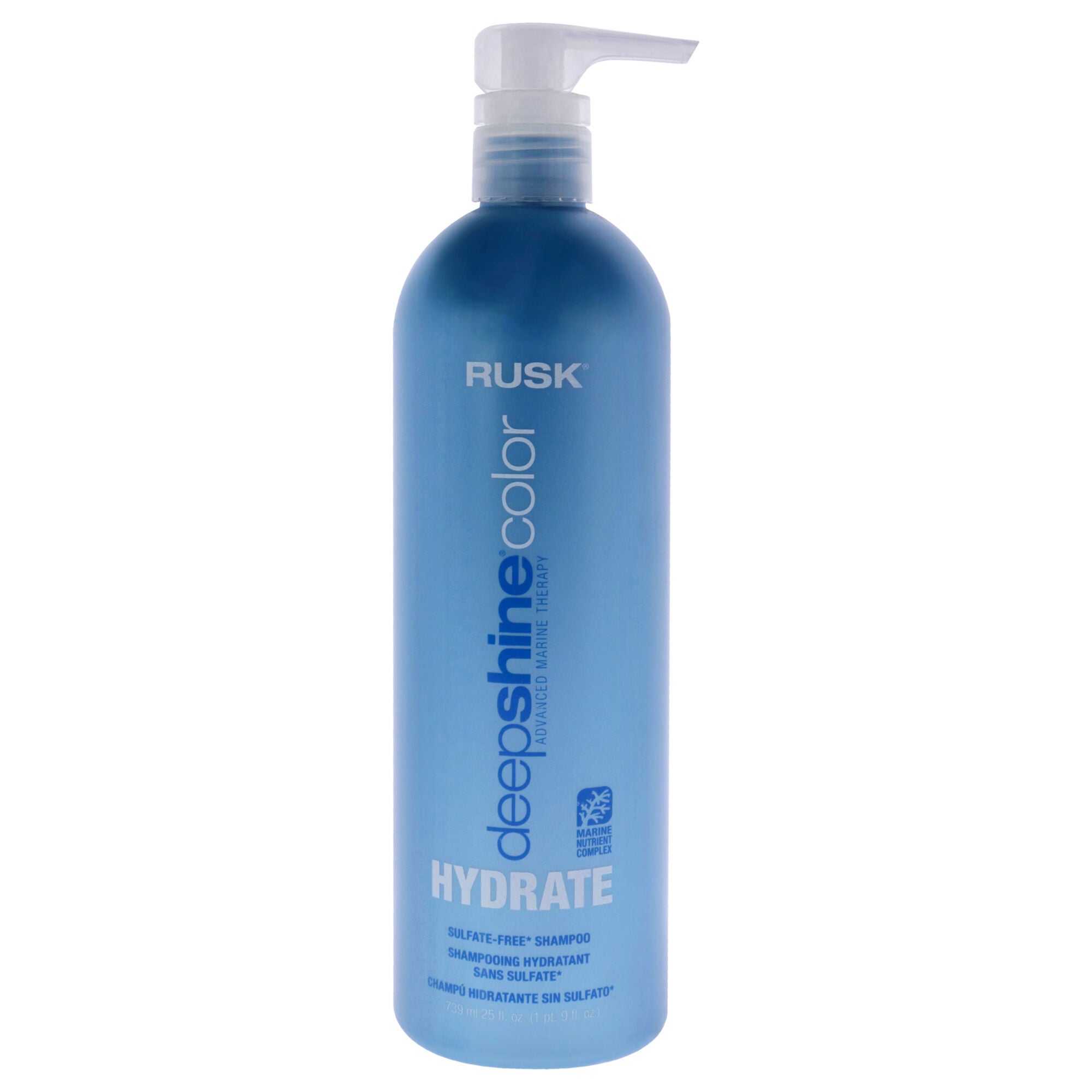Deepshine Color Hydrate Sulfate-Free Shampoo by Rusk for Unisex - 25 oz ...