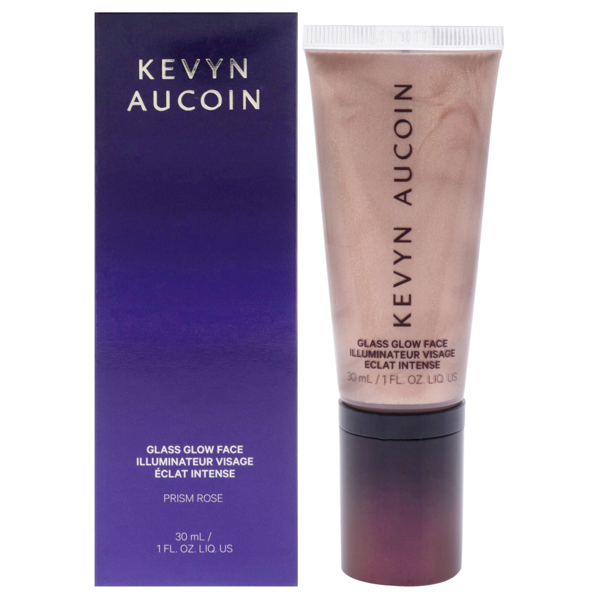 Glass Glow Face Highlighter - Prism Rose by Kevyn Aucoin for Women - 1 ...