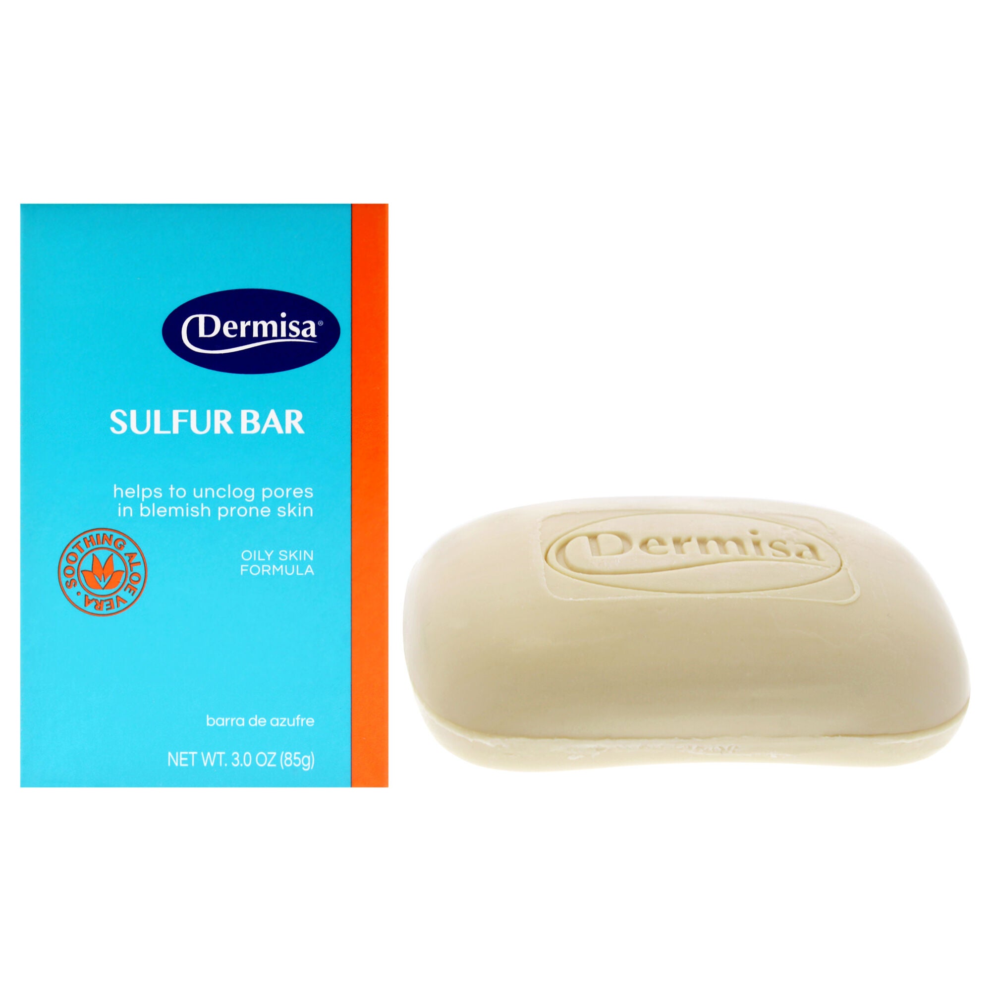 Sulfur Bar by Dermisa for Unisex - 3 oz Bar Soap | Roaman's
