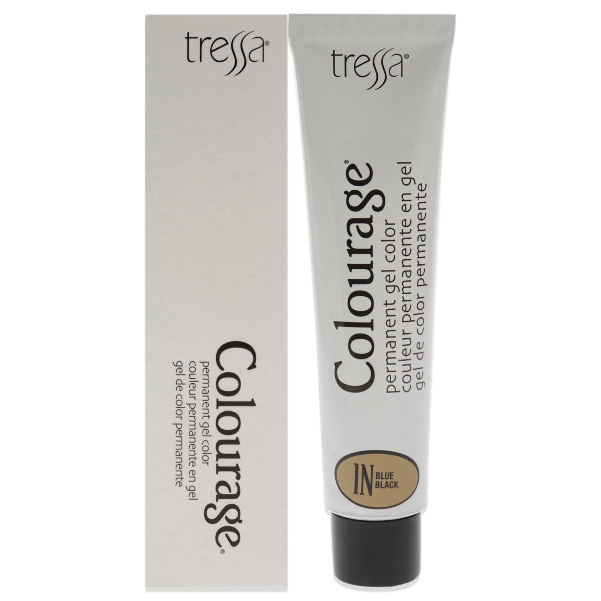 Colourage Permanent Gel Color - 1N Blue Black by Tressa for Unisex - 2 ...