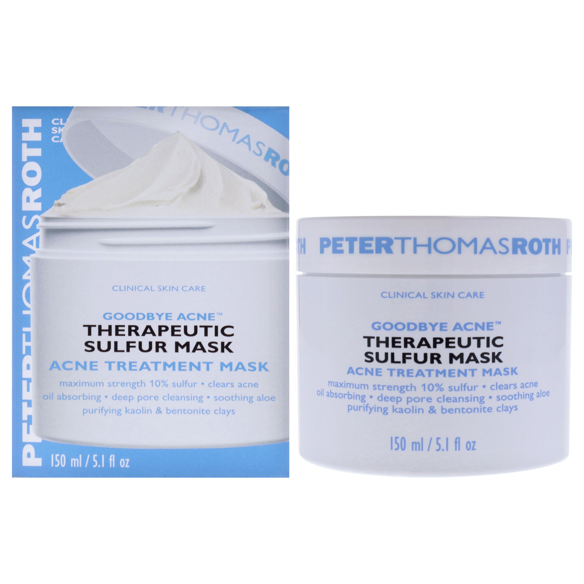Therapeutic Sulfur Mask by Peter Thomas Roth for Unisex - 5 oz ...