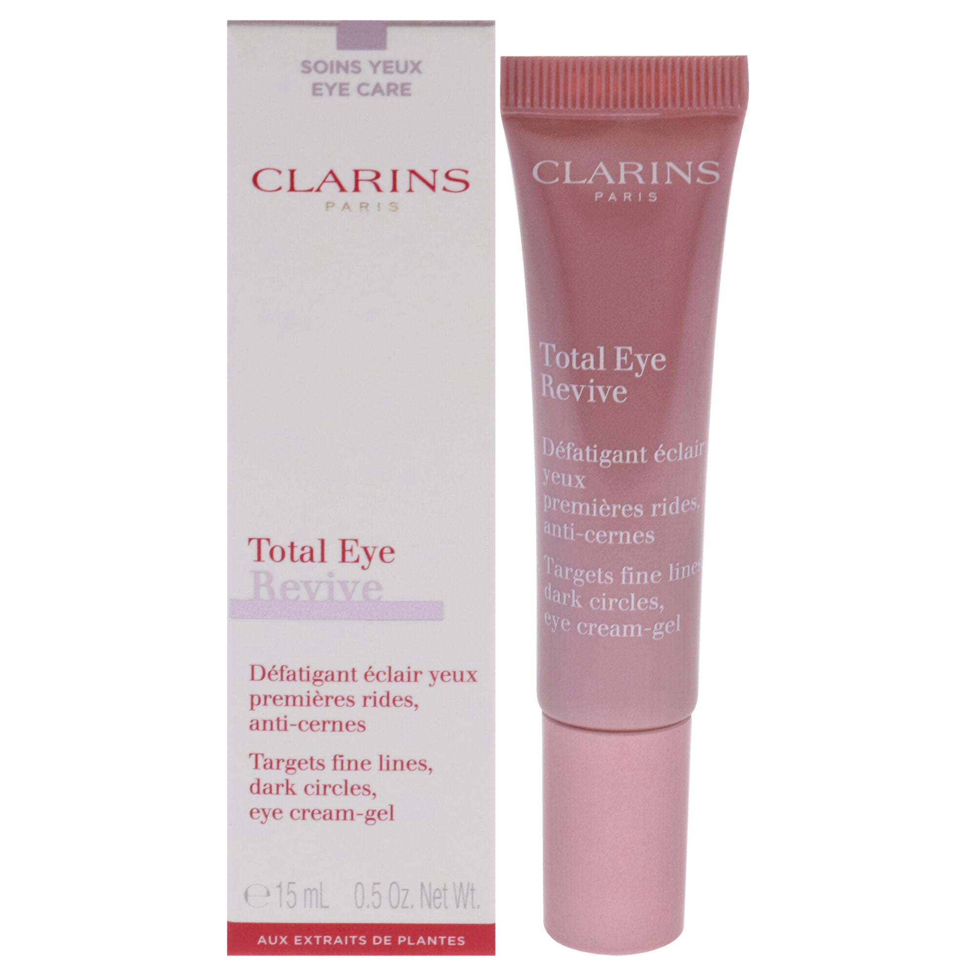 Total Eye Revive Gel-Cream by Clarins for Women - 0.5 oz Gel | Roaman's
