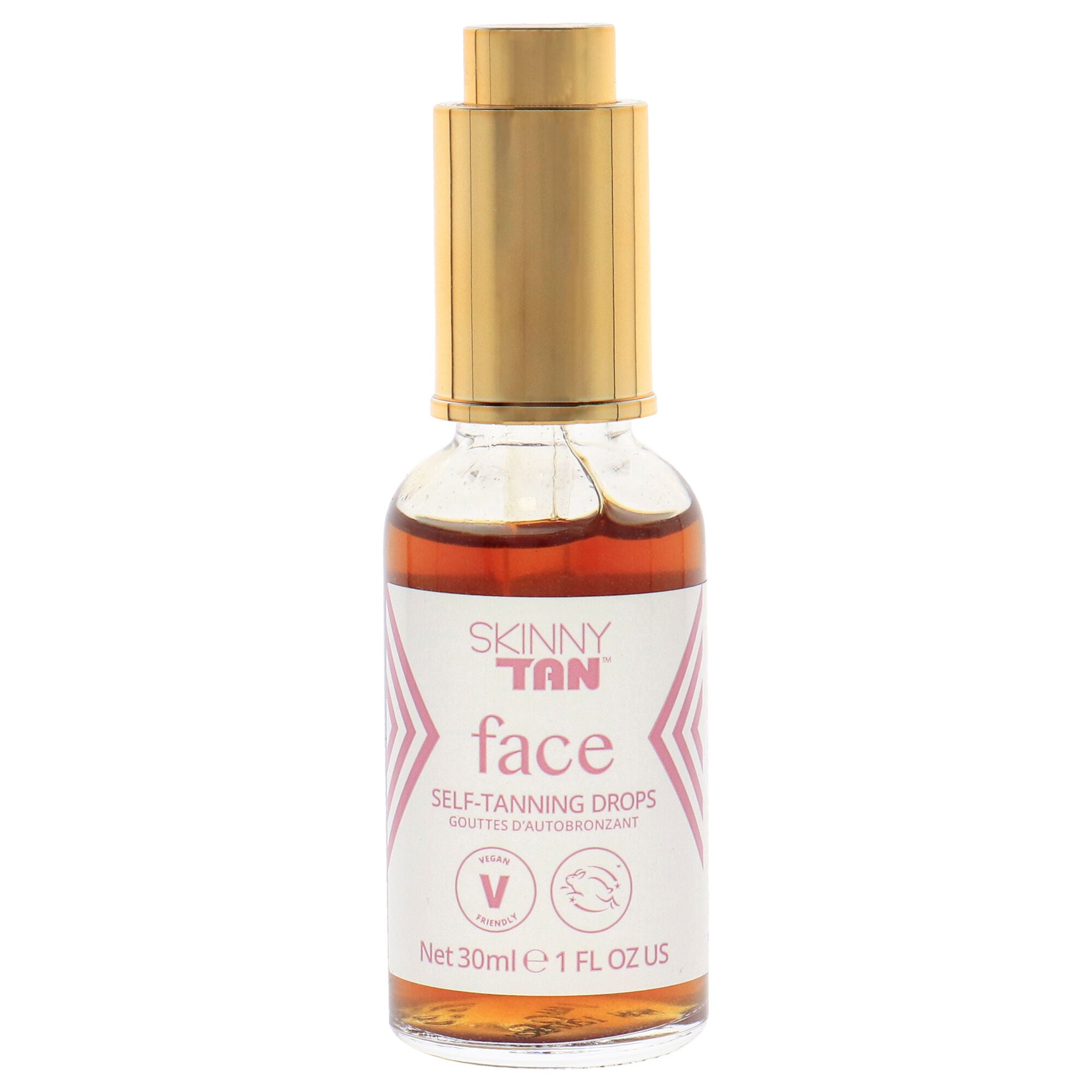 Face Self-Tanning Drops by Skinny Tan for Women - 1 oz Drops | Roaman's