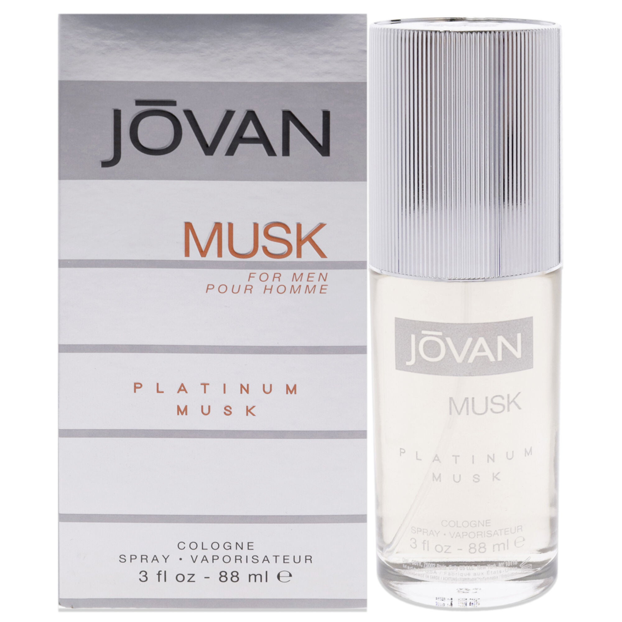 Jovan Platinum Musk by Jovan for Men - 3 oz EDC Spray | Roaman's
