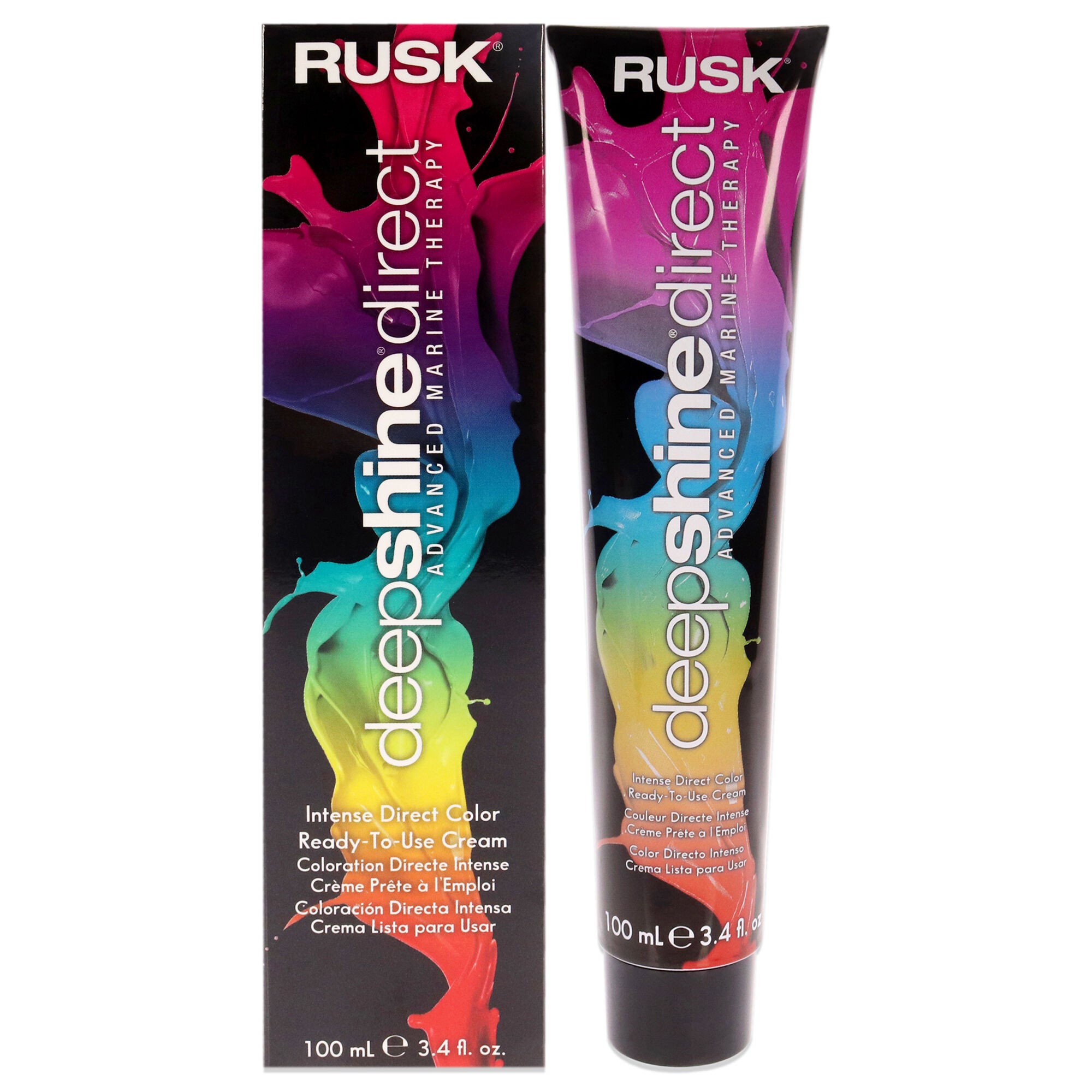 Deepshine Intense Direct Color - Pink by Rusk for Unisex - 3.4 oz Hair ...