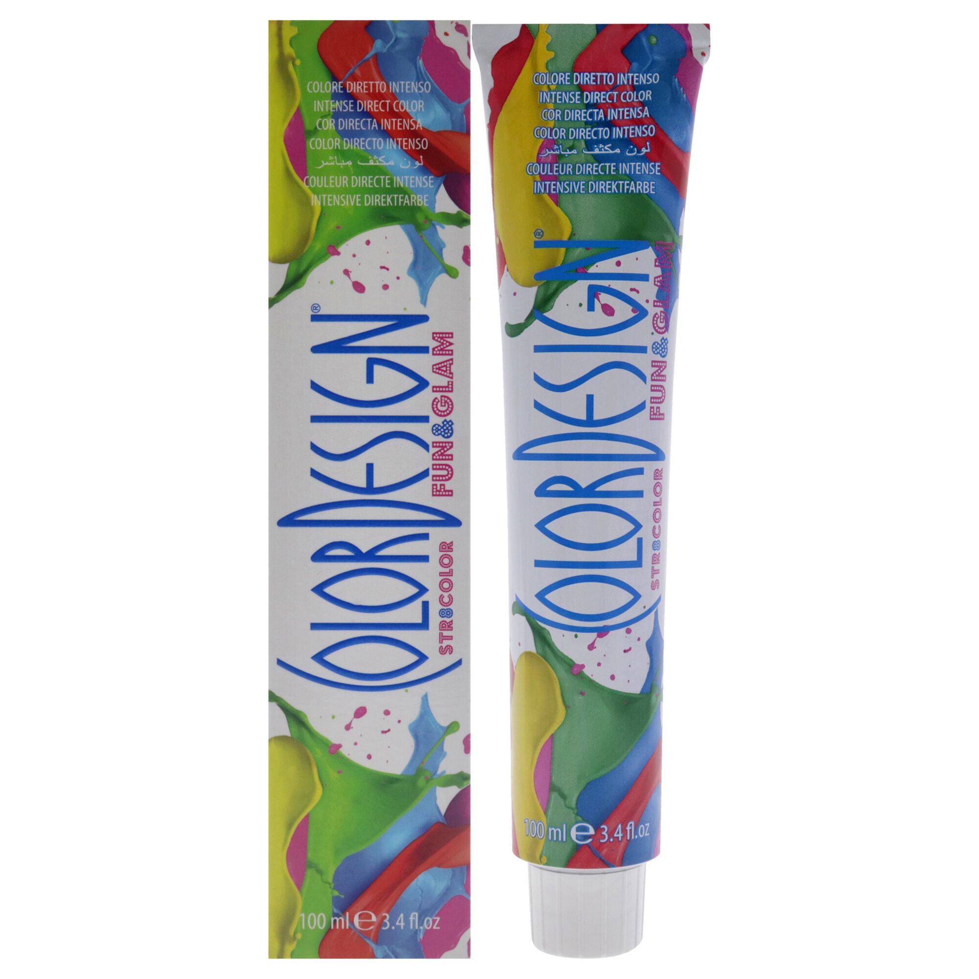 Fun and Glam Demi-Permanent Hair Color - Extreme Red by ColorDesign for ...