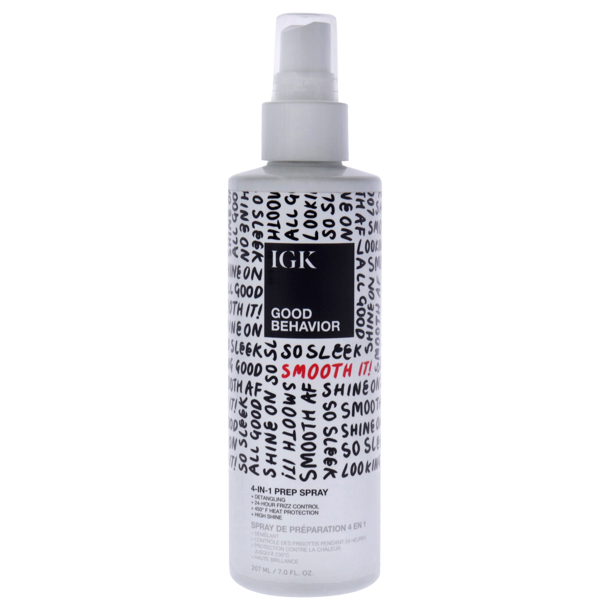 Good Behavior 4-in-1 Prep Spray by IGK for Unisex - 7 oz Hair Spray ...