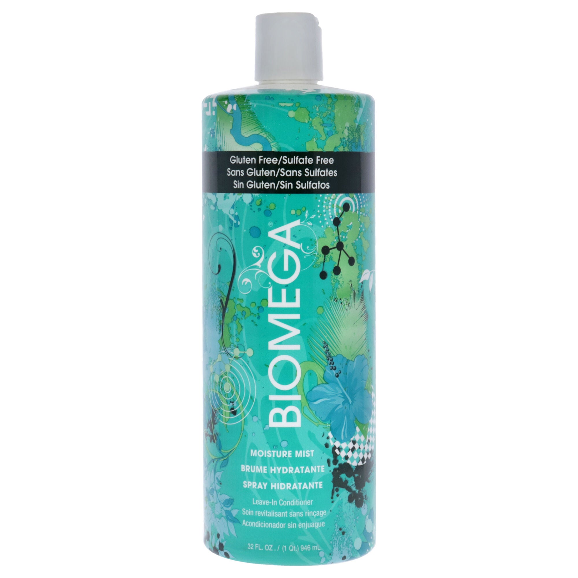 Biomega Moisture Mist Leave In Conditioner by Aquage for Unisex - 32 oz ...