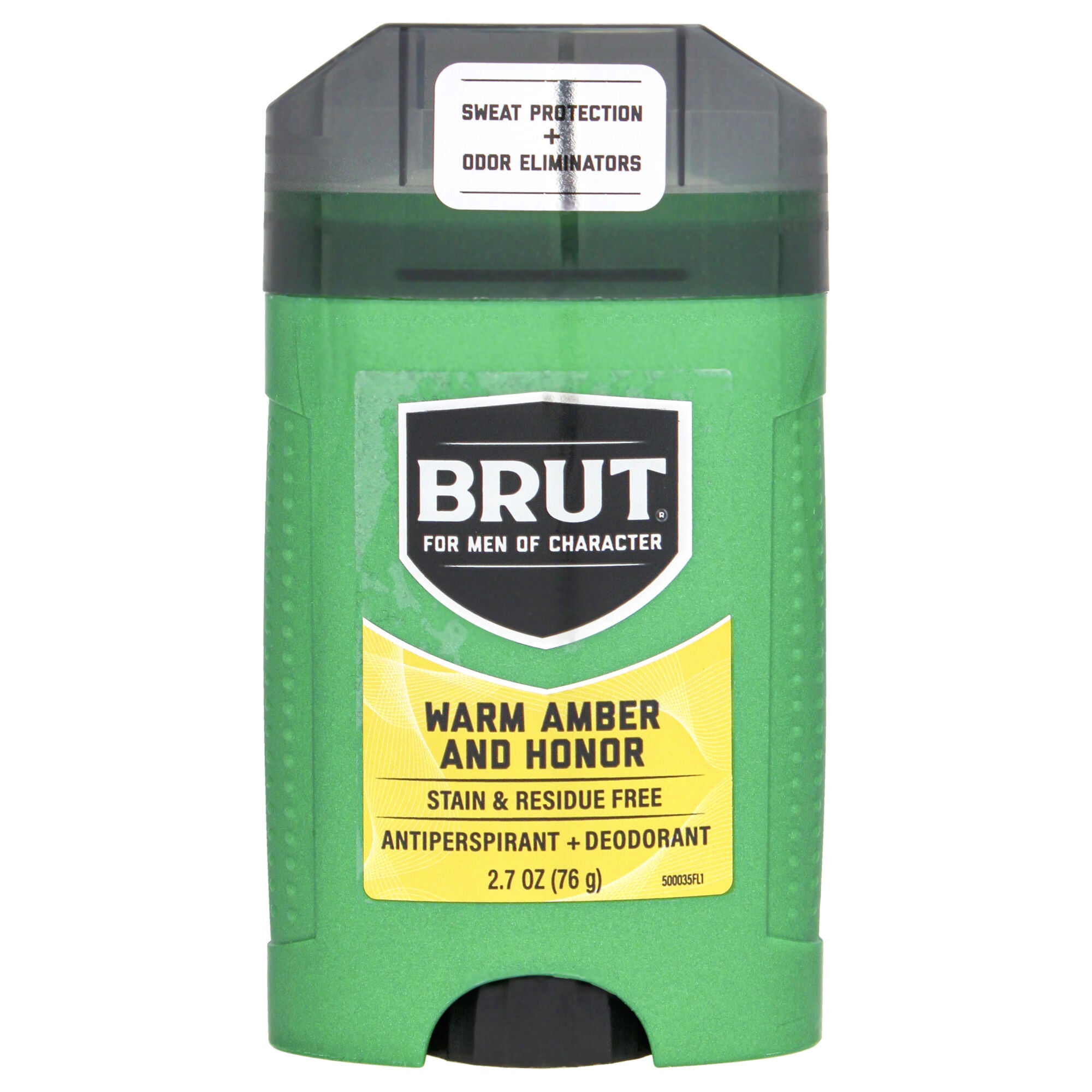 Warm Amber and Honor Antiperspirant Deodorant by Brut for Men - 2.7 oz ...