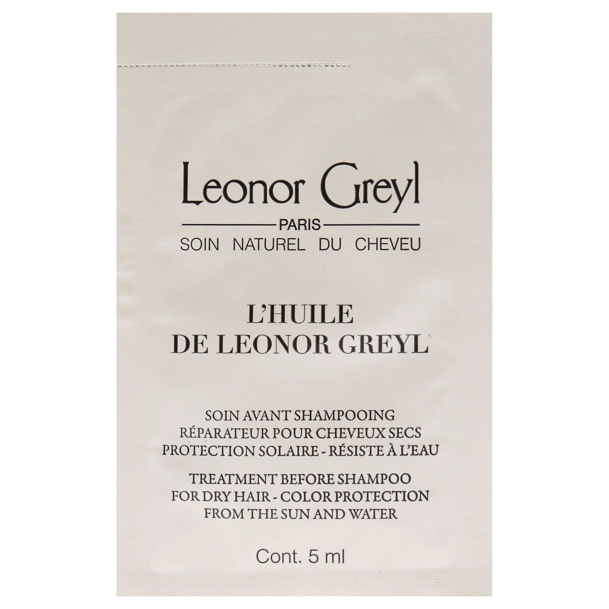 LHuile De Leonor Greyl Treatment by Leonor Greyl for Unisex - 0.016 oz ...