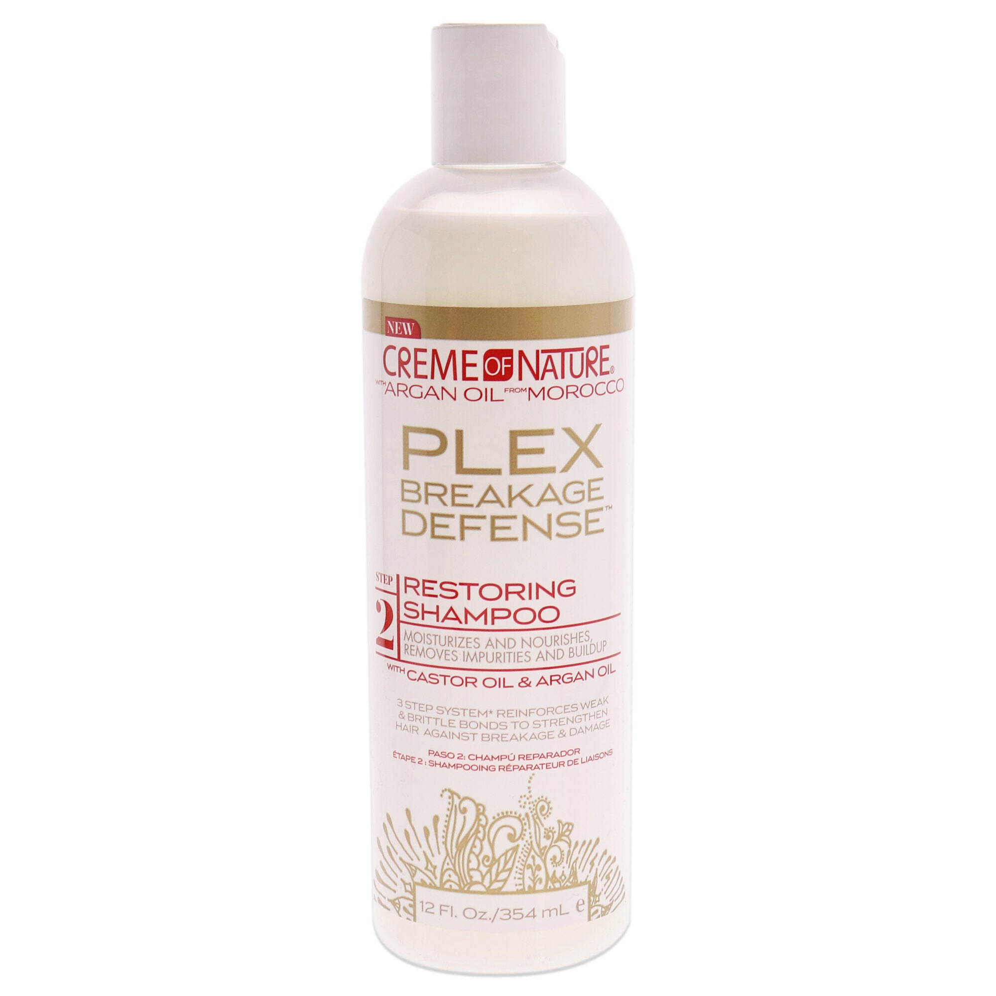 Plex Breakage Defense Restoring Shampoo by Creme of Nature for Unisex ...