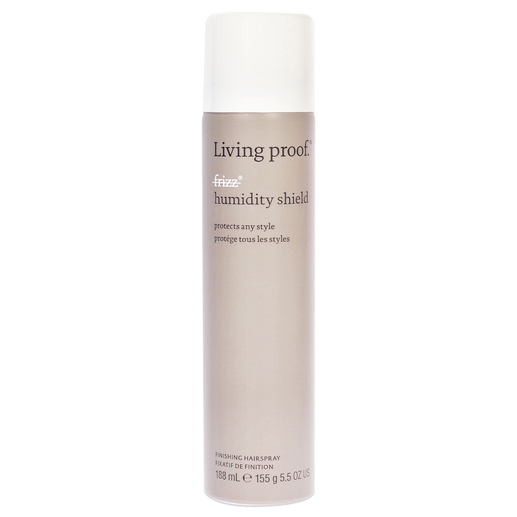 No Frizz Humidity Shield by Living Proof for Unisex - 5.5 oz Hair Spray ...