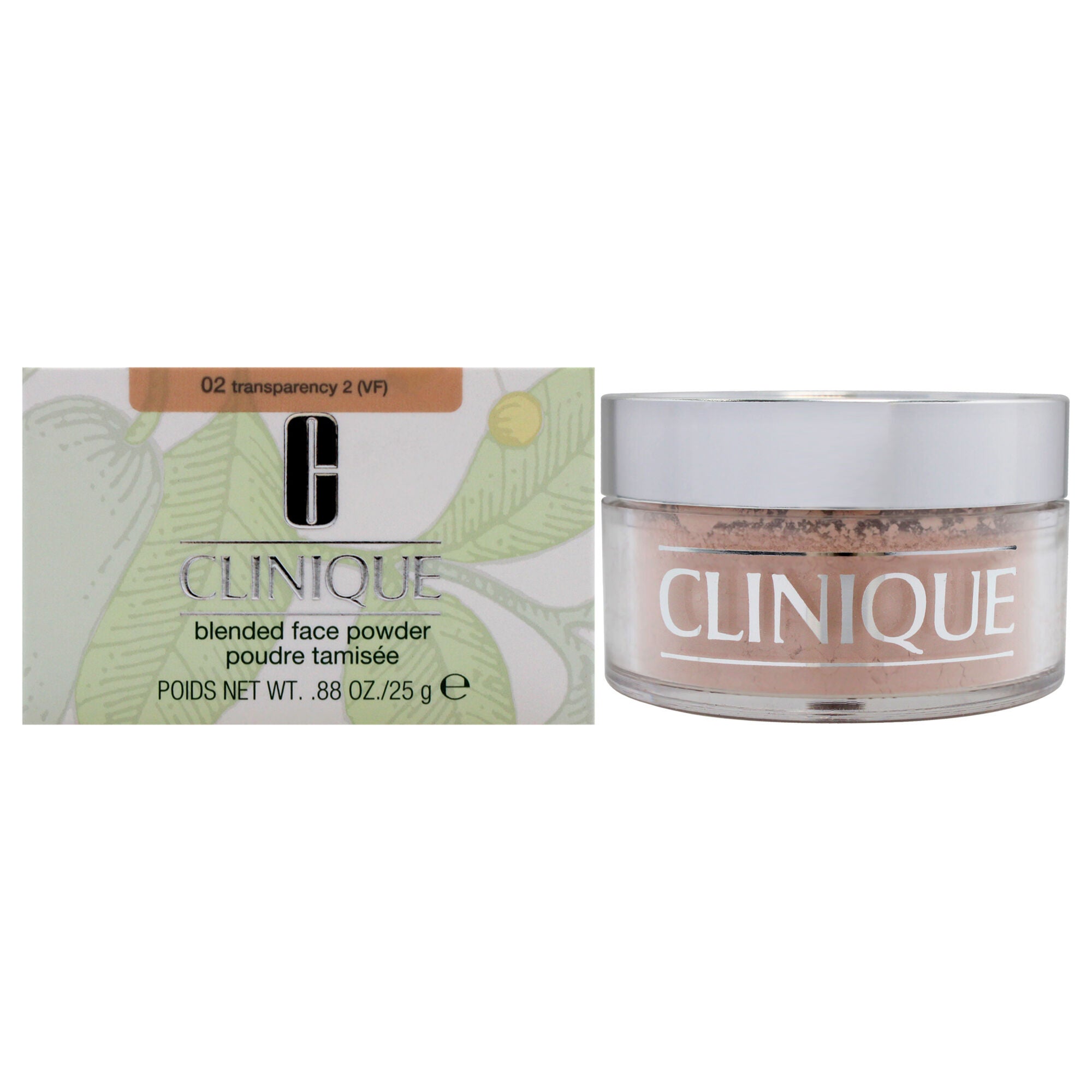 Blended Face Powder- 02 Transparency by Clinique for Women - 0.88 oz ...