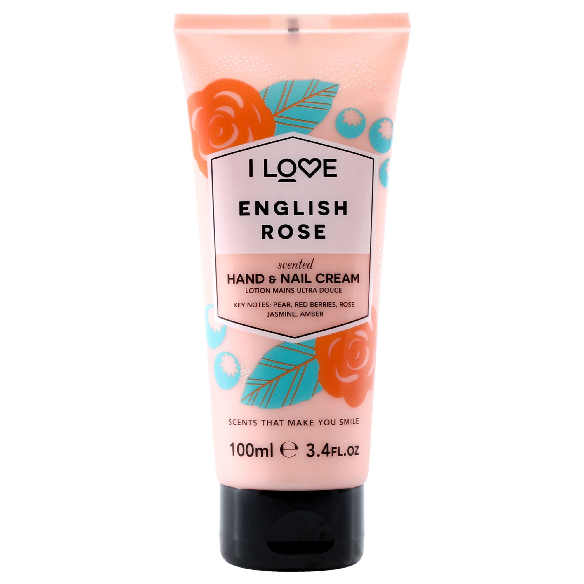 Scented Hand and Nail Cream - English Rose by I Love Cosmetics for ...