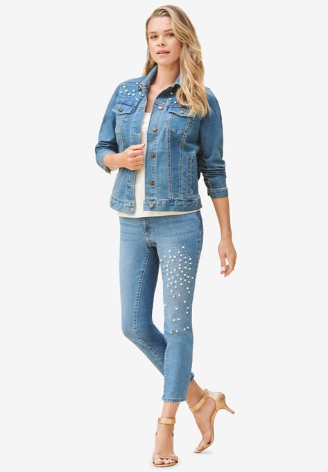 Statement Denim Jacket | Roaman's