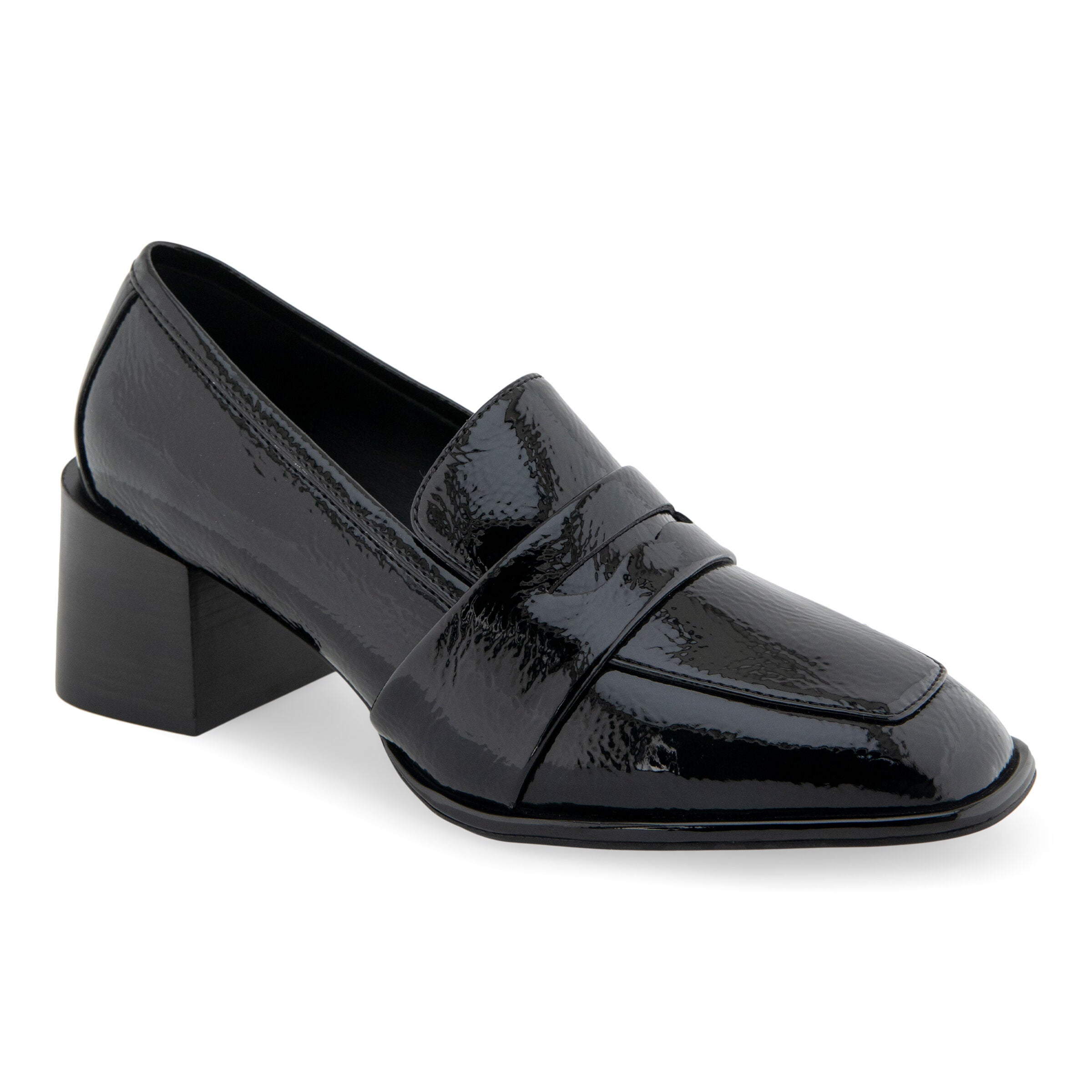 Arnett Block Heel Loafer | Roaman's