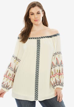 Women's Plus Size Tops | Roaman's
