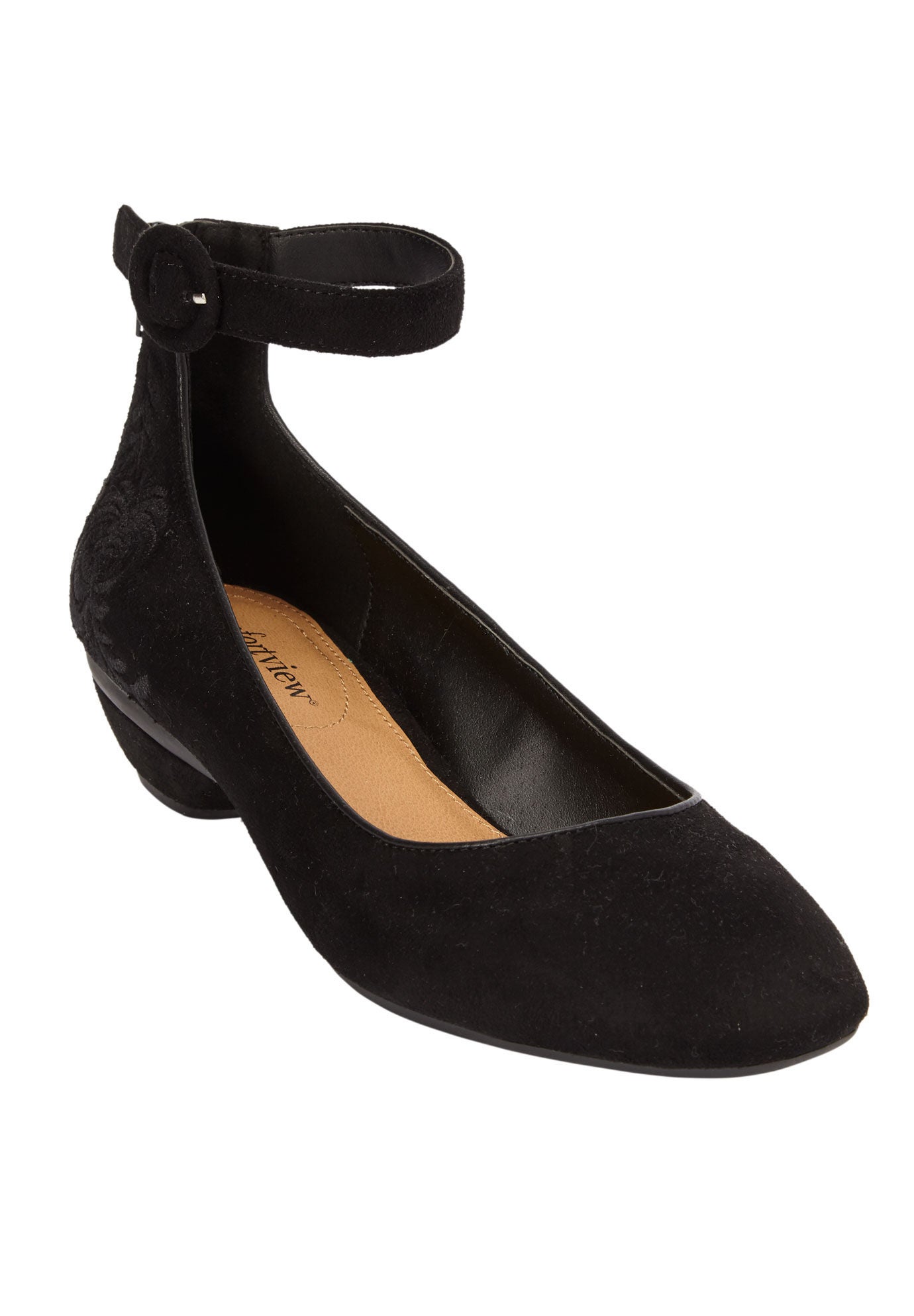 Fashionable The Pixie Pump, Black | Roaman's