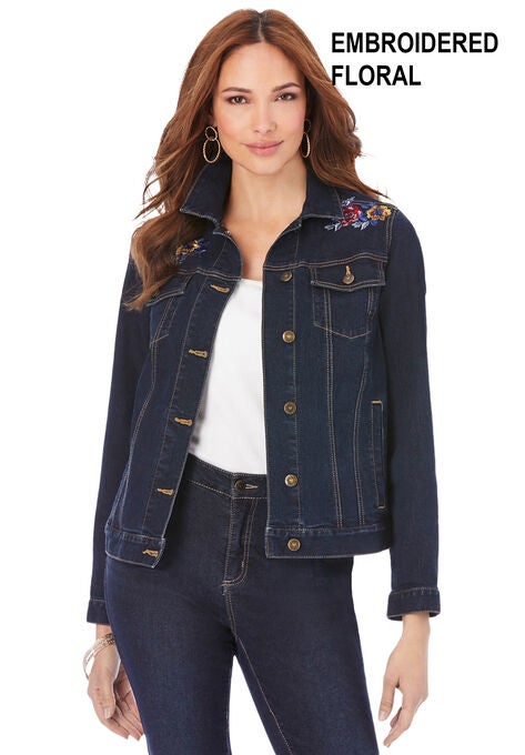 Statement Denim Jacket | Roaman's