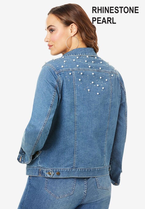 Statement Denim Jacket | Roaman's