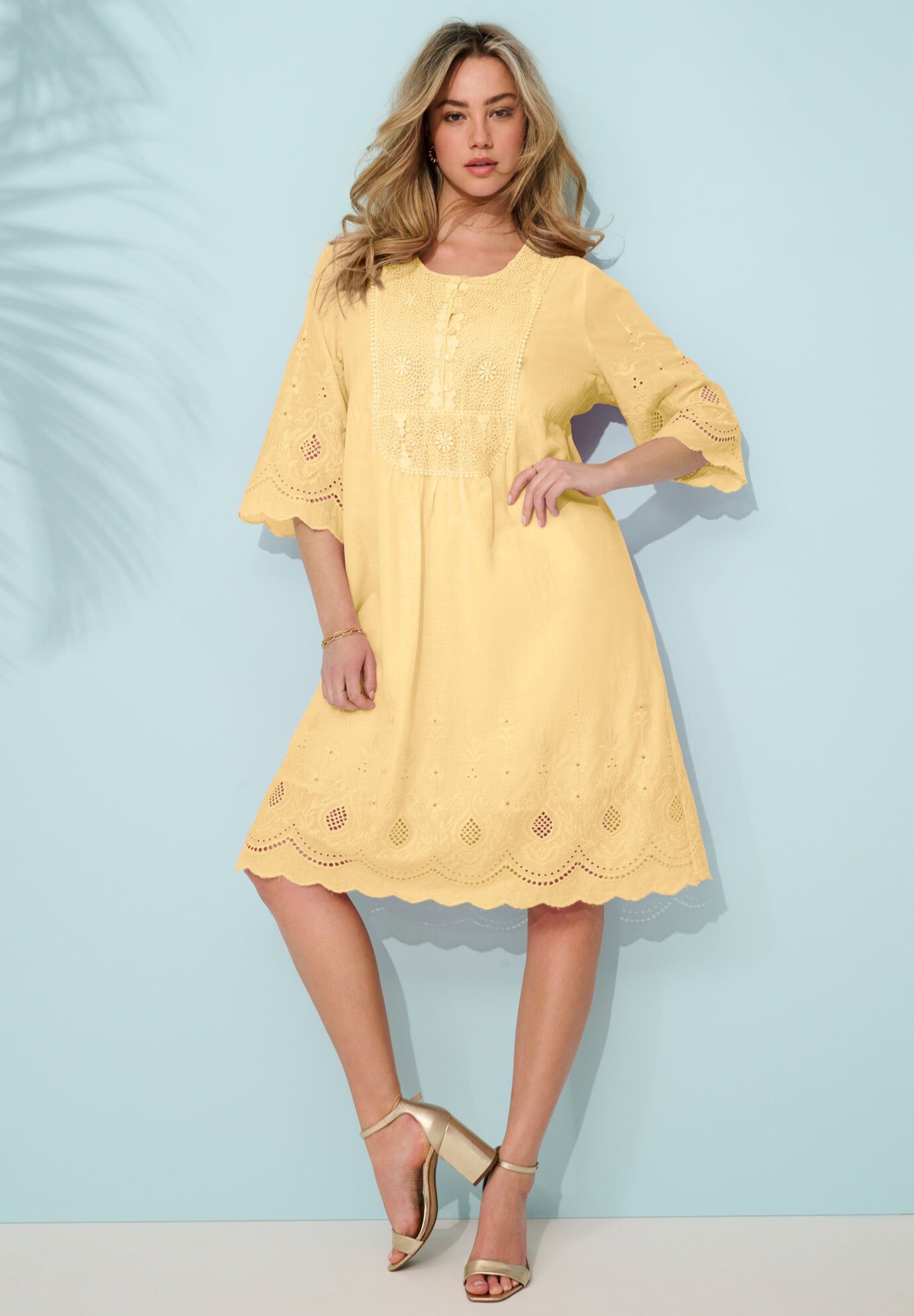 Fashionable Angel Dress, Primrose | Roaman's