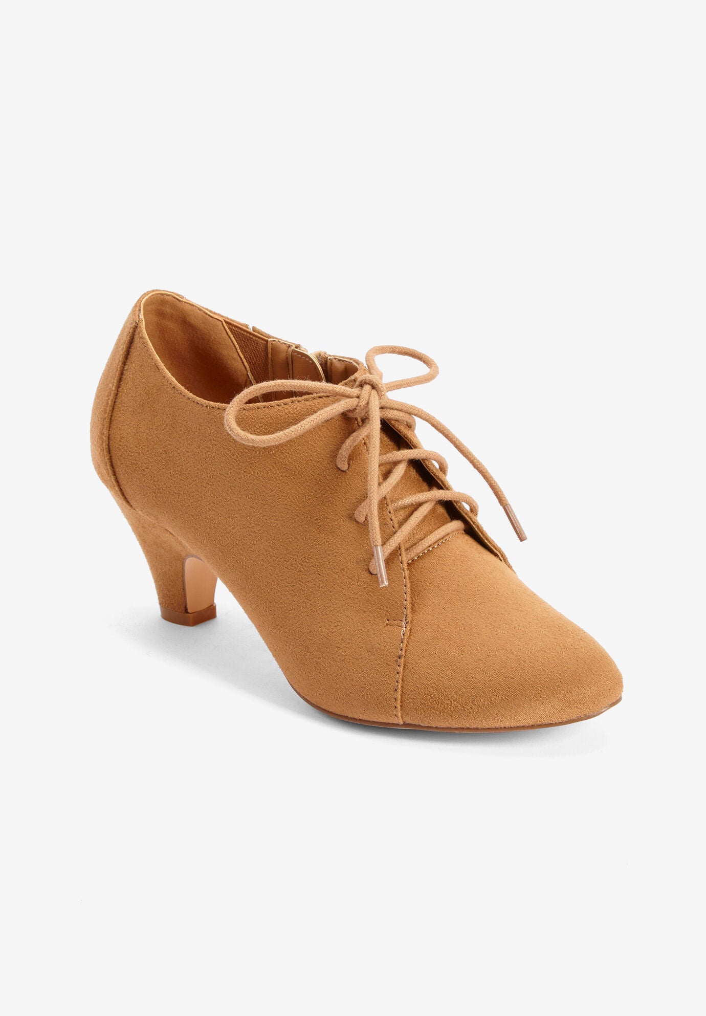 Fashionable The Gracen Shootie, Brown | Roaman's