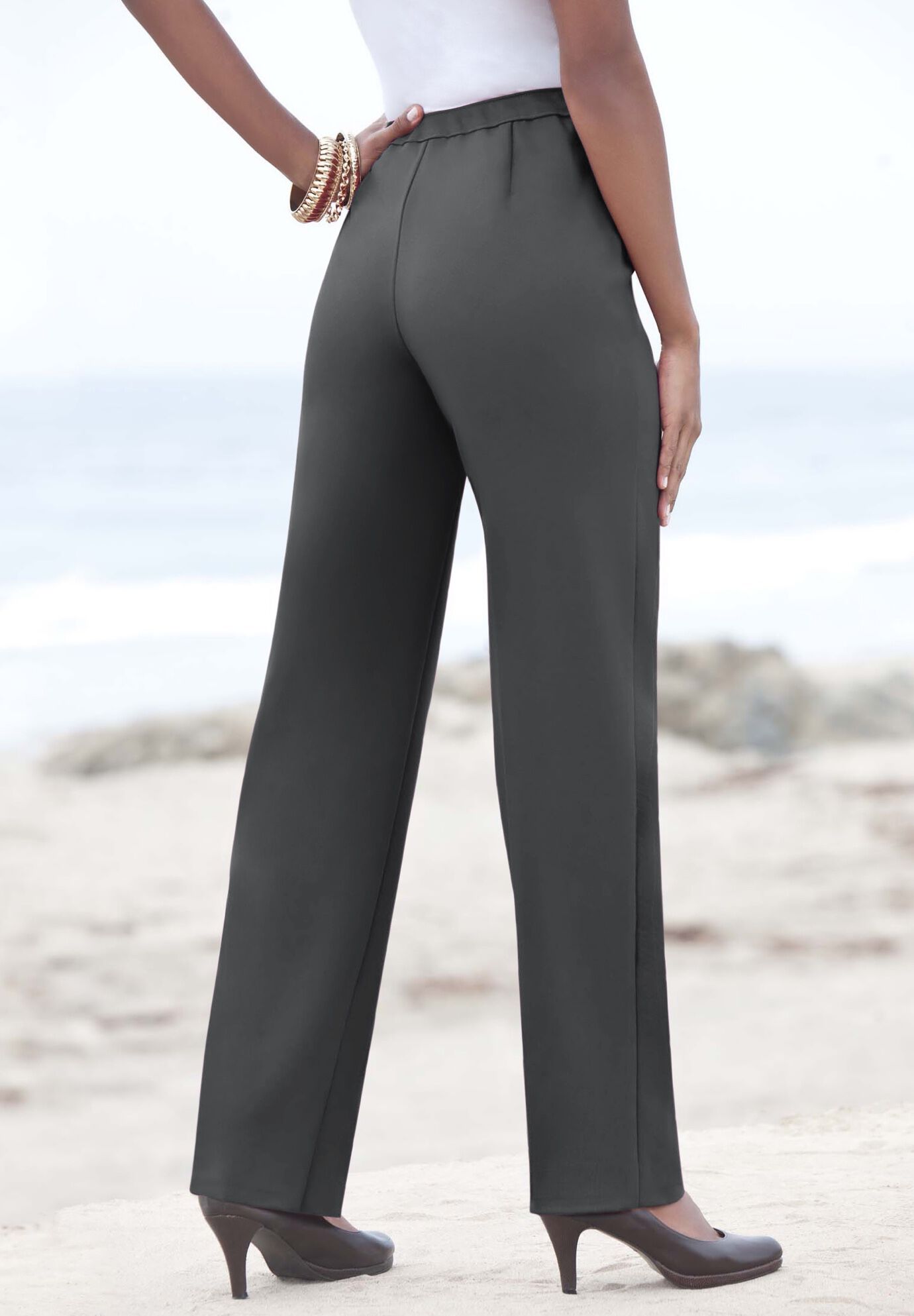 Plus Size Bend Over Pants Collection | Roaman's