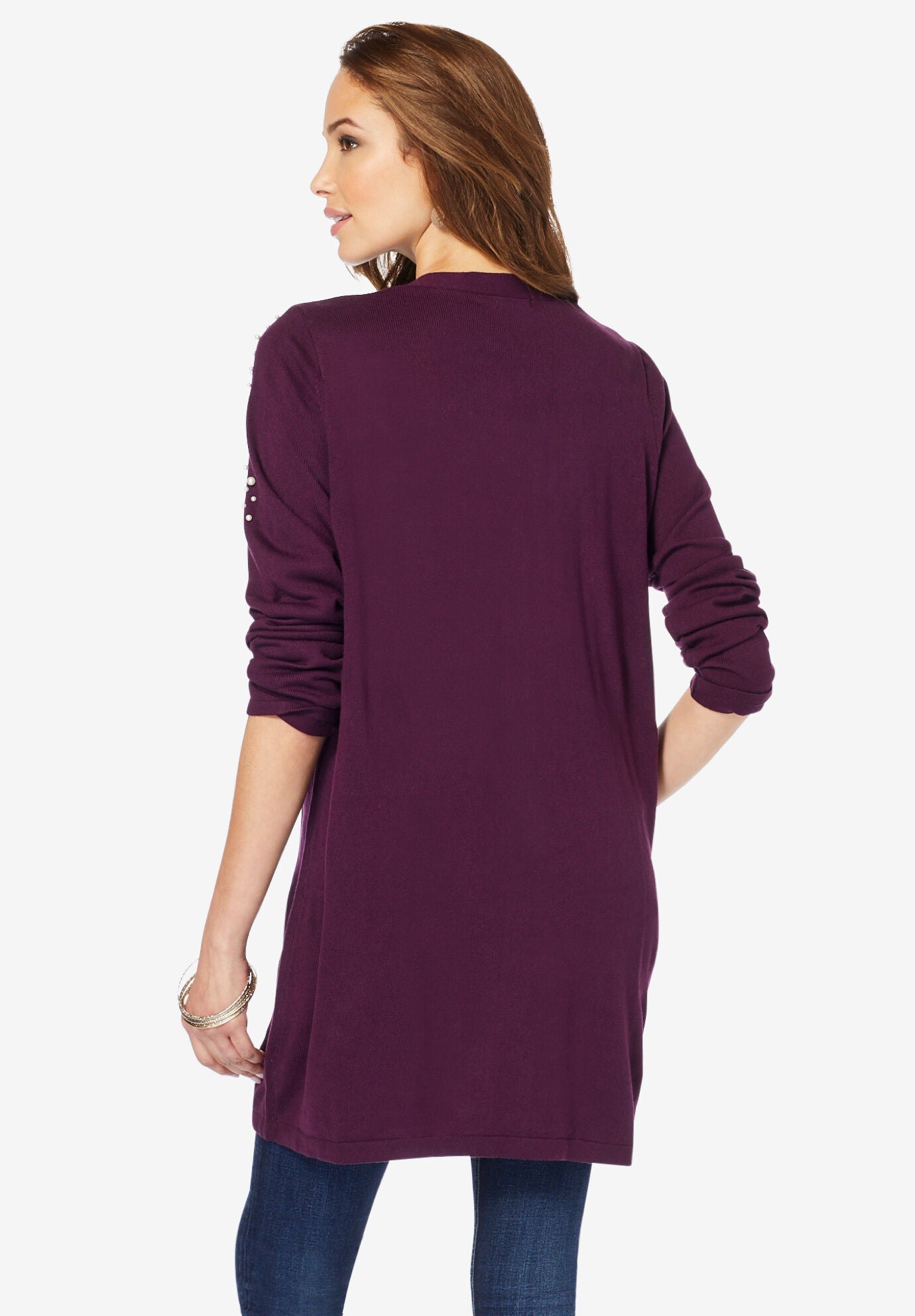 Embellished Cardigan | Roaman's