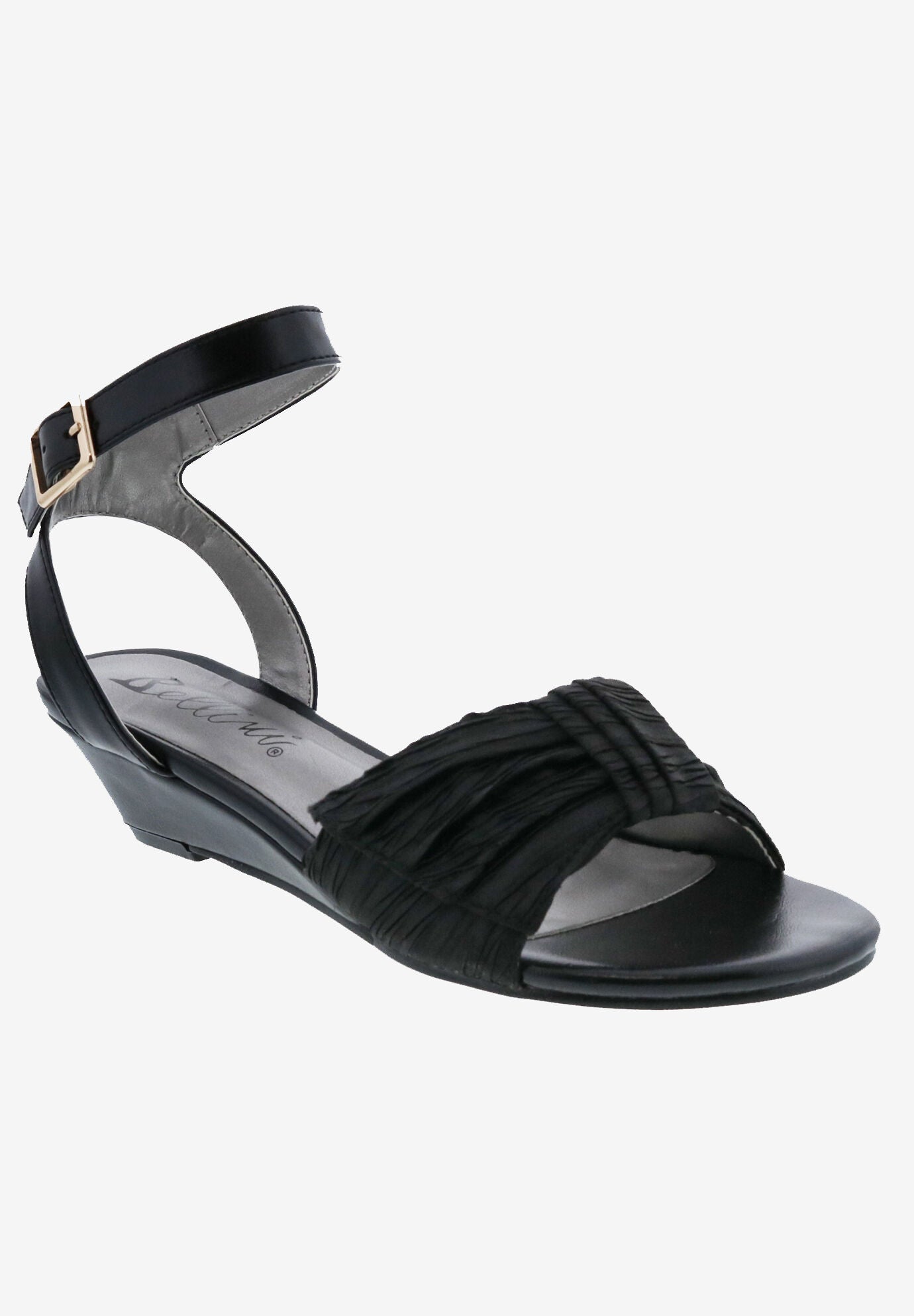 Fashionable Lucy Wedge Sandal, 4409031 | Roaman's