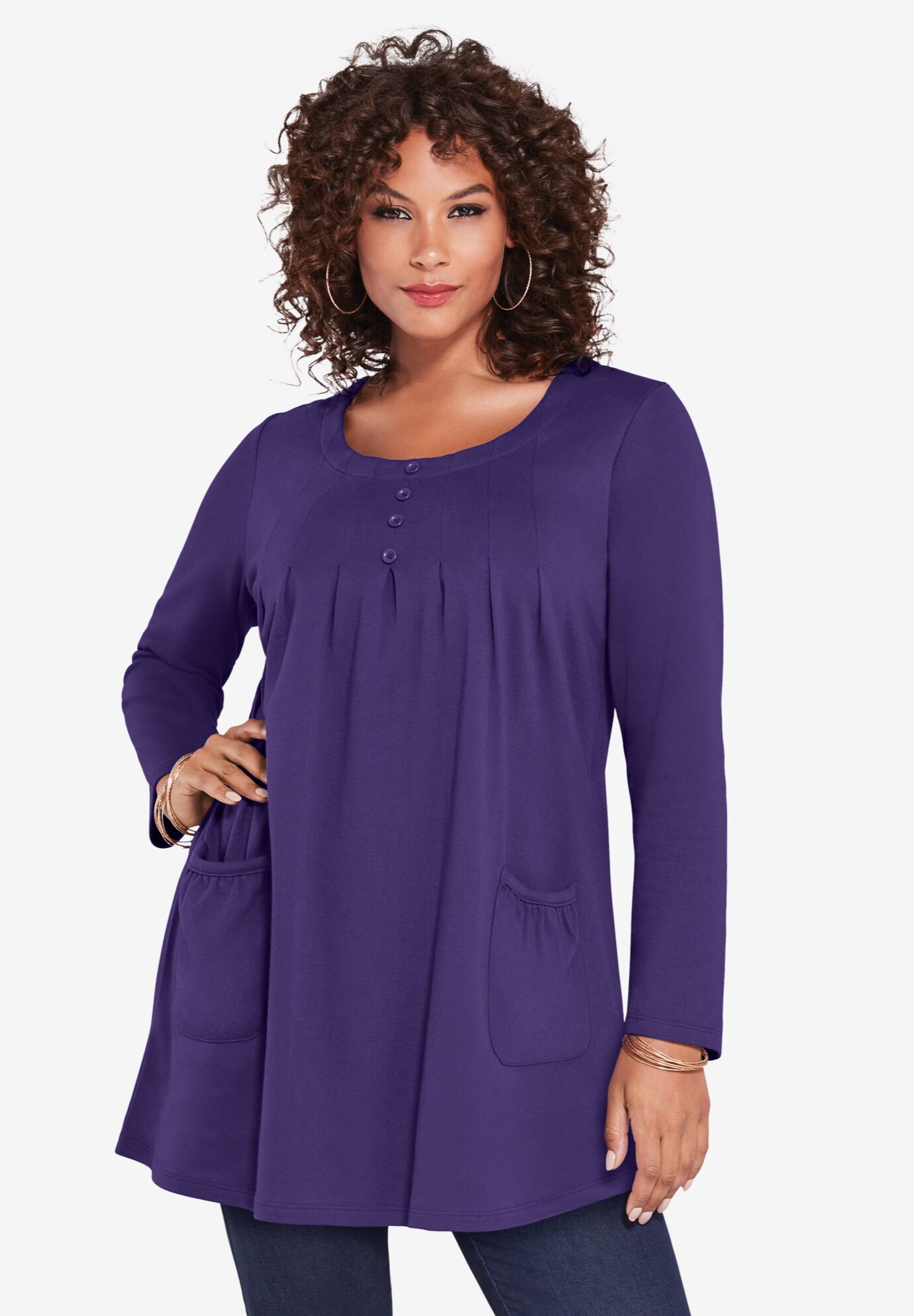 Womens Plus size Tops and Sweaters | Roaman's